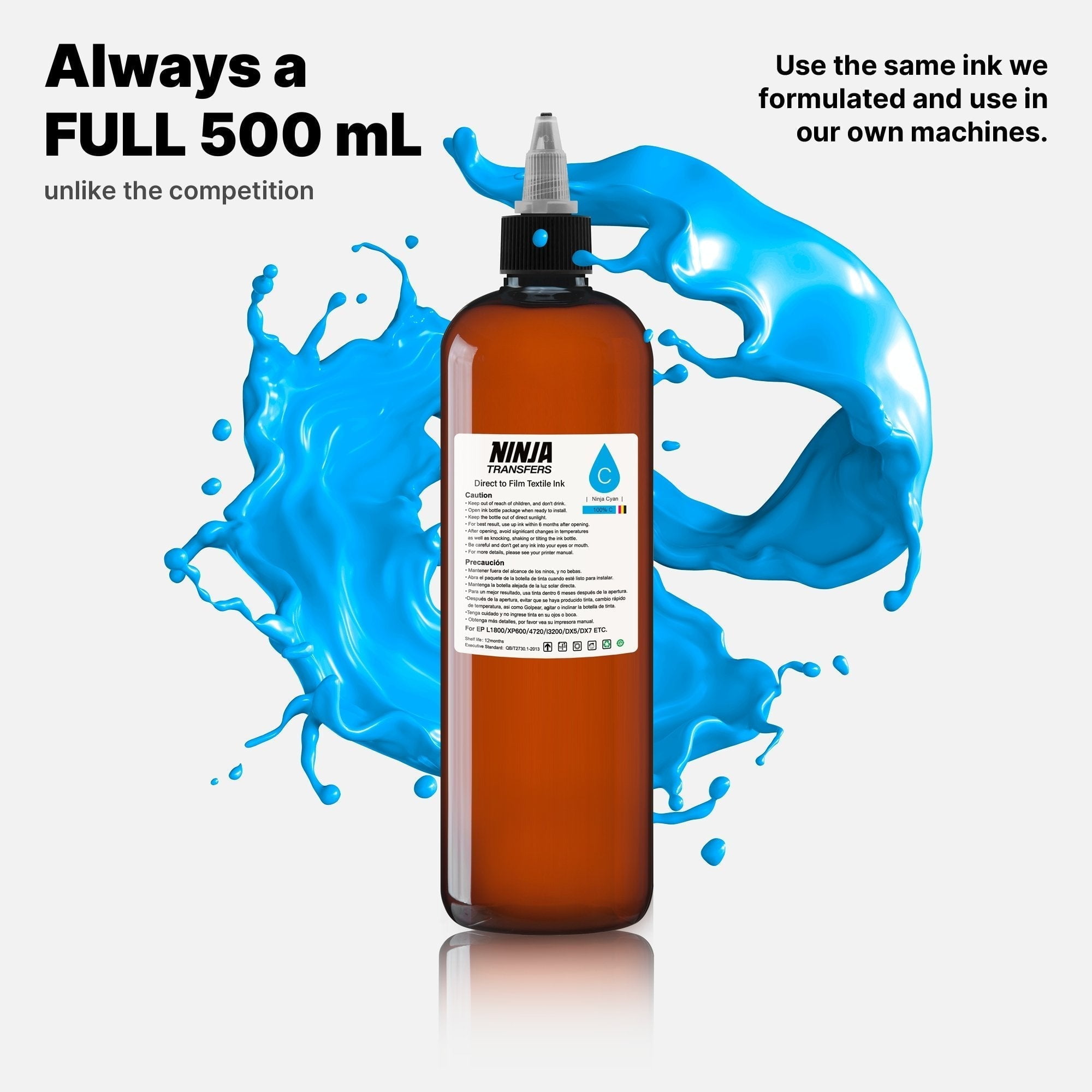 Premium DTF Cyan Ink - Walmart.com