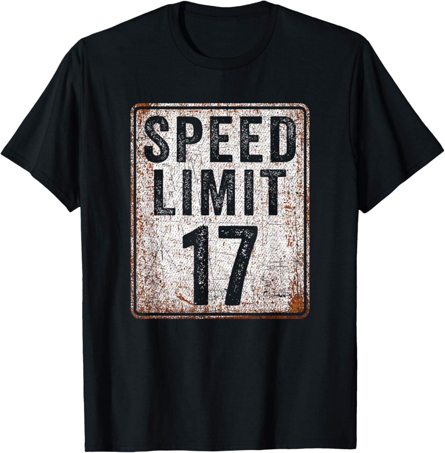 Premium Daily Comfort - 17th Birthday Speed Limit Sign 17 MPH 17 Year ...