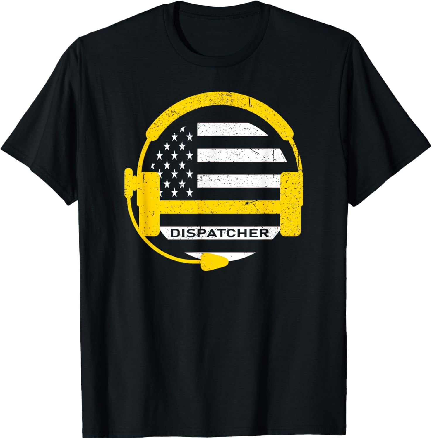Premium Daily Comfort - 911 Dispatcher Gift Gold Line USA Flag ...