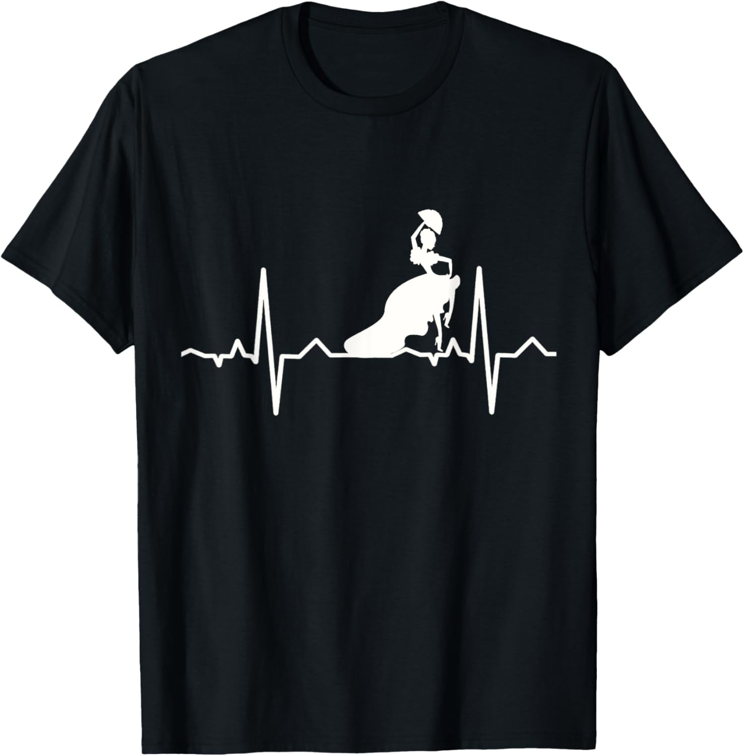Premium Daily Comfort - ECG Pulse Shirt Dancer - Walmart.com