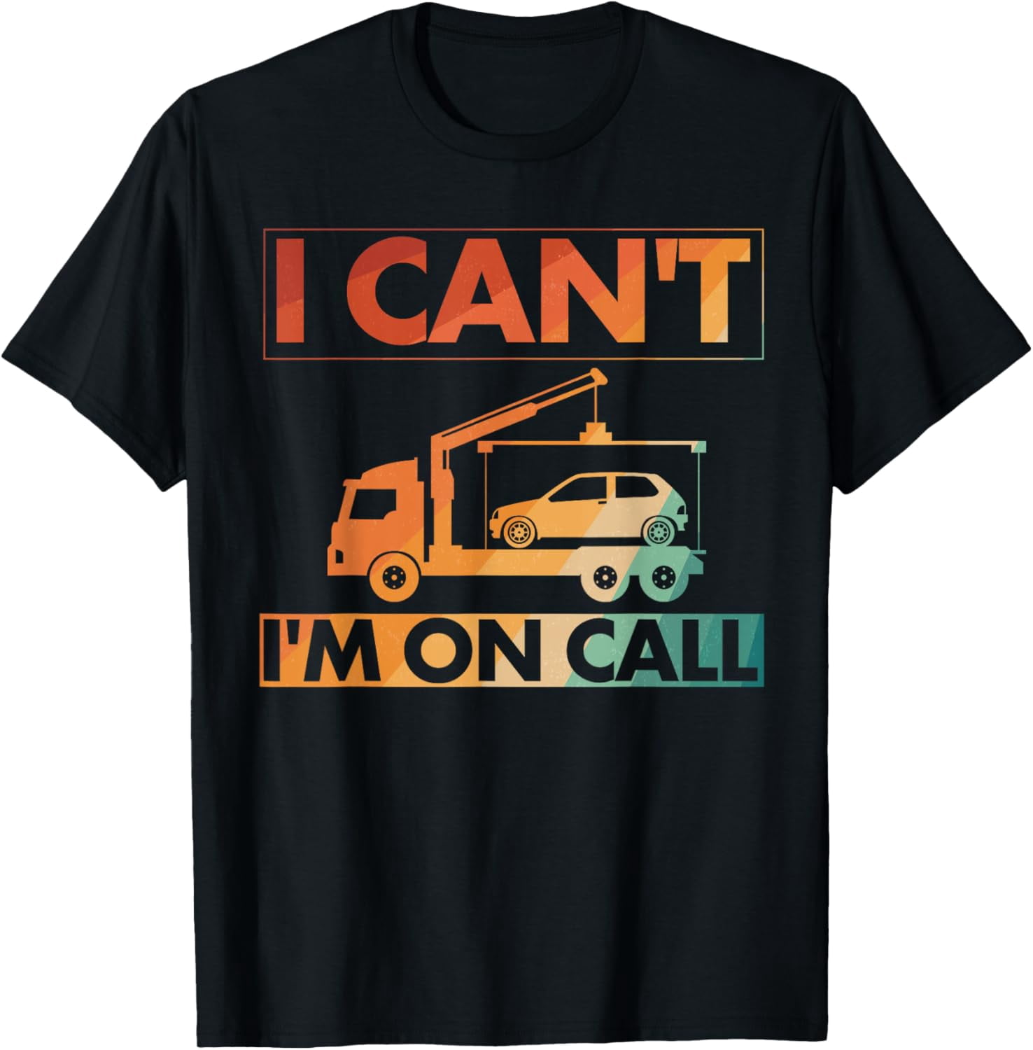 Premium Daily Comfort - Funny Tow Truck Art For Men Women Towing Tow ...