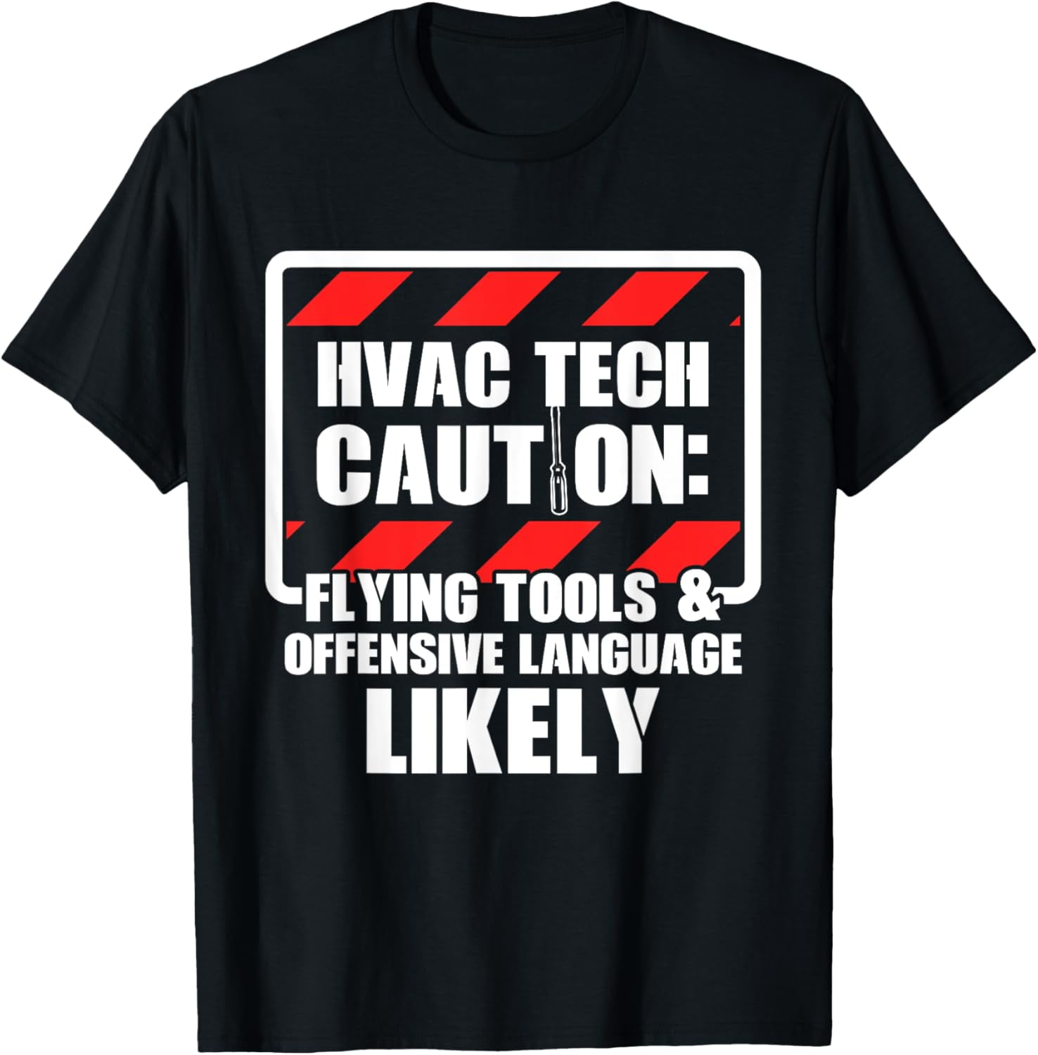 Premium Daily Comfort - HVAC Technician Flying Tools Funny HVAC Tech T ...
