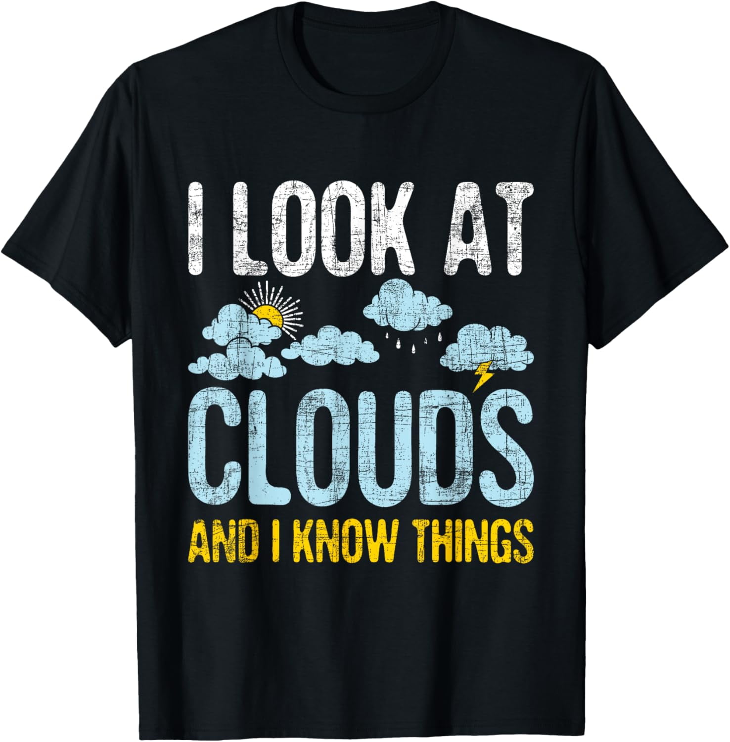 Premium Daily Comfort - I Look At Clouds - Meteorology Meteorologist ...