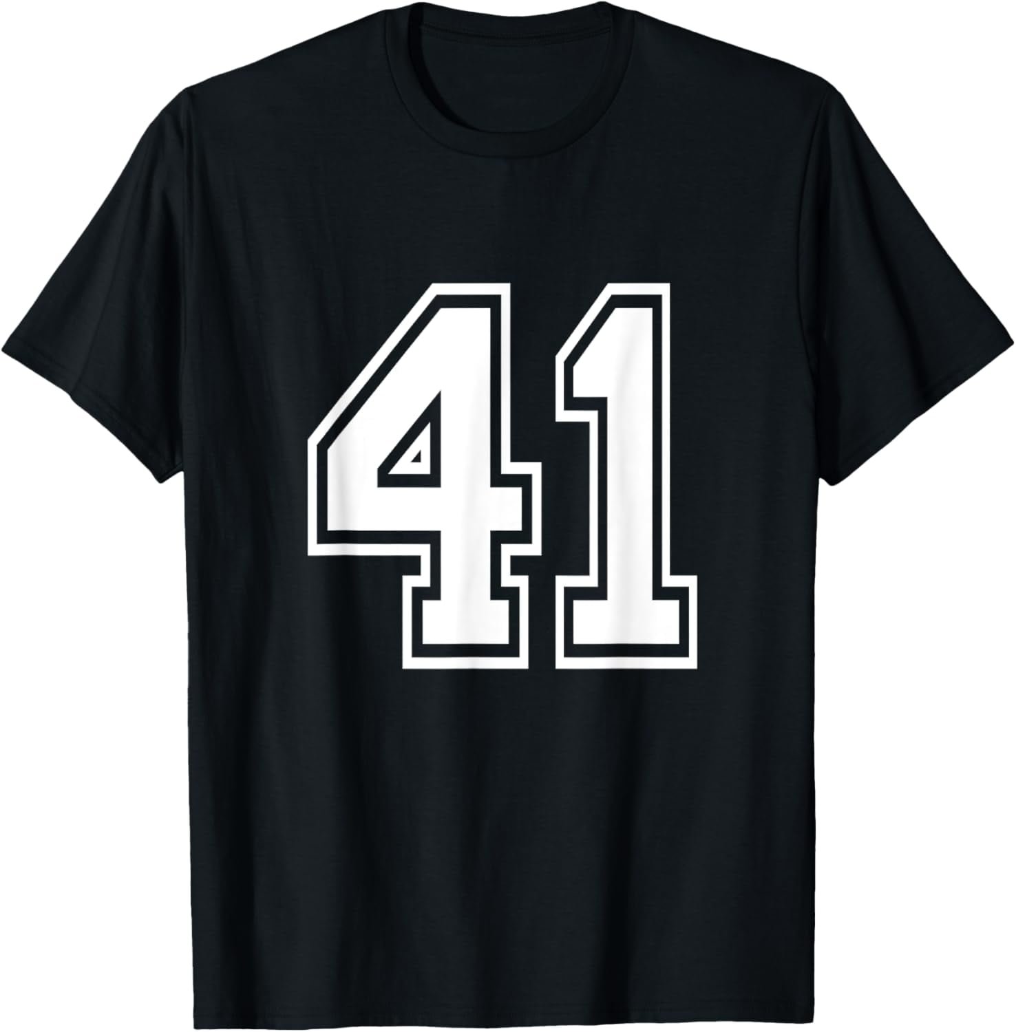 Premium Daily Comfort - Number 41 Varsity Sports Team Jersey 41st ...