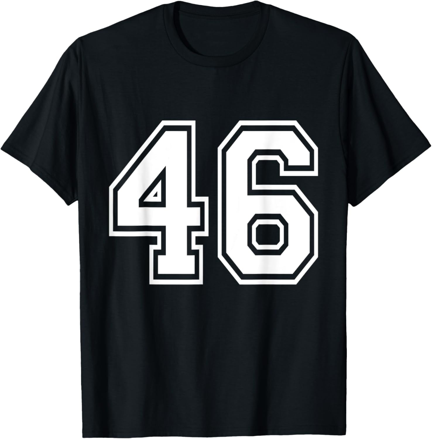 Premium Daily Comfort - Number 46 Varsity Sports Team Jersey 46th ...