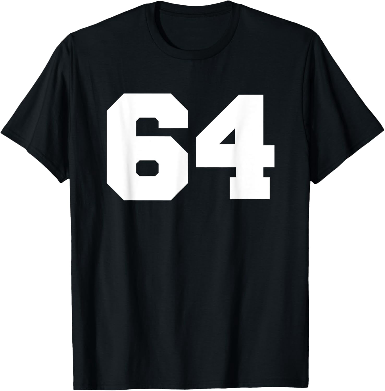 Premium Daily Comfort - Number 64 Sports Jersey Player #64 Fan FRONT ...