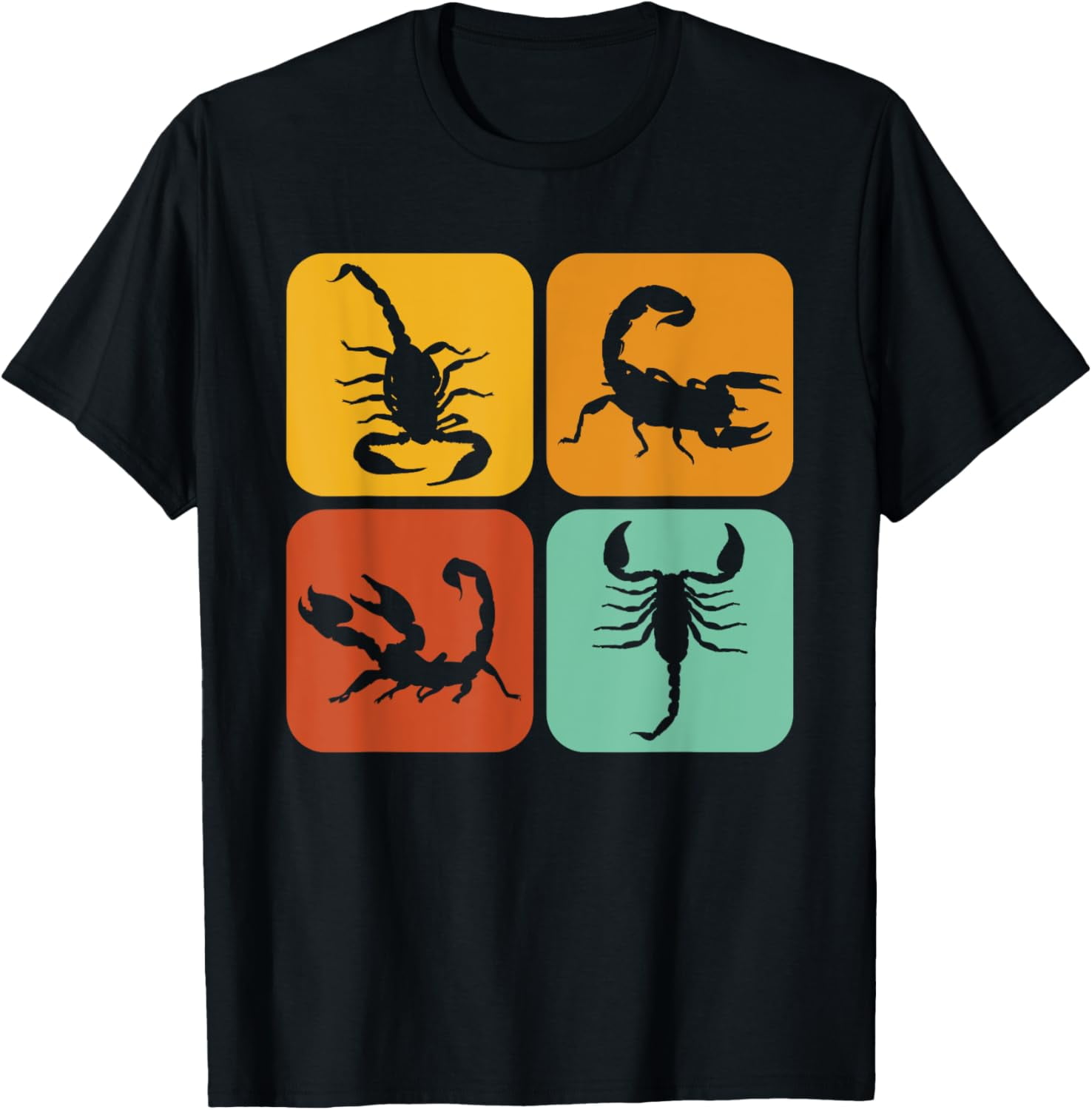 Premium Daily Comfort - Retro Scorpions I Scorpion Art I Scorpion T ...