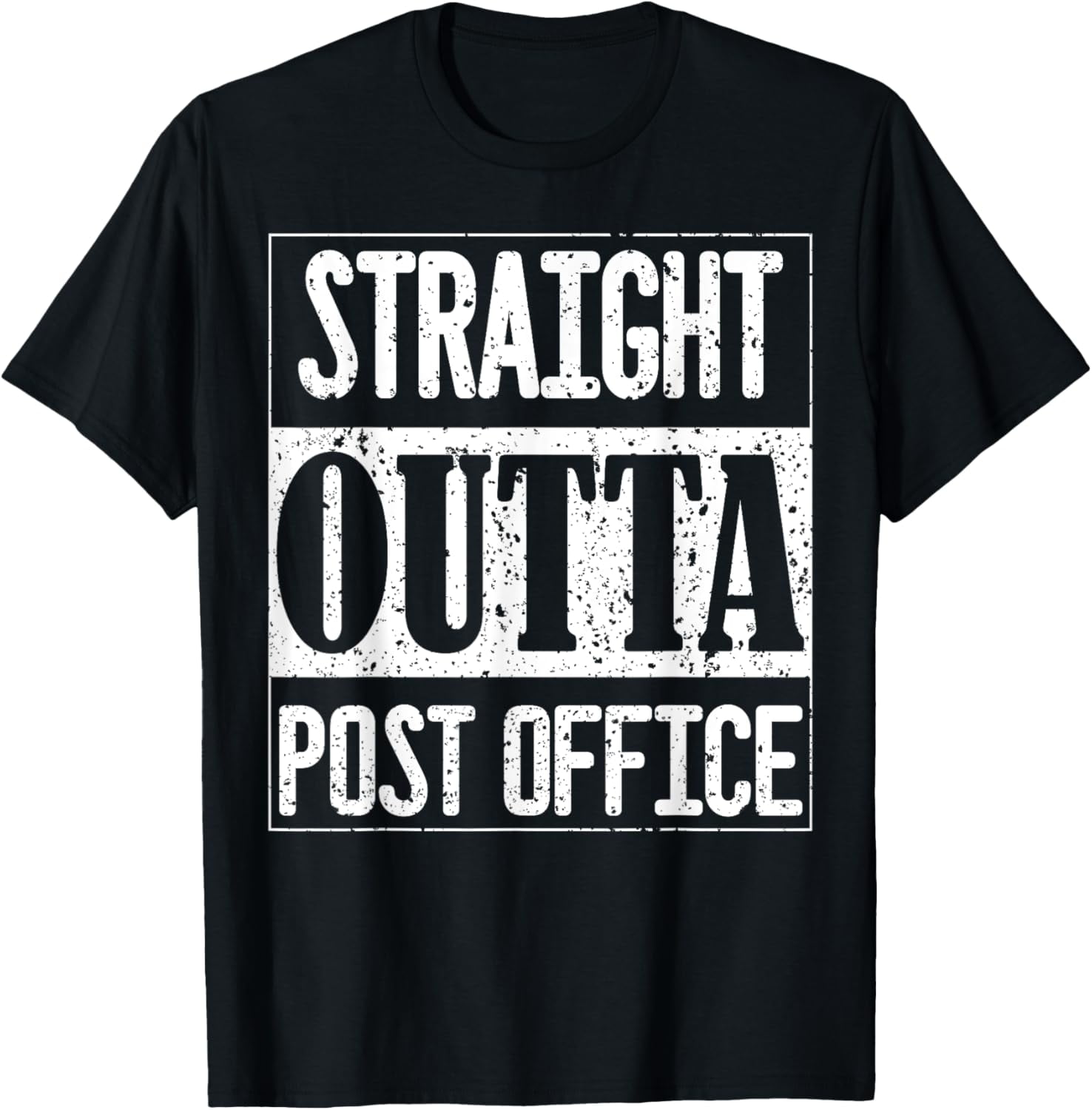 Premium Daily Comfort - Straight Outta Post Office Postal Worker Gifts ...