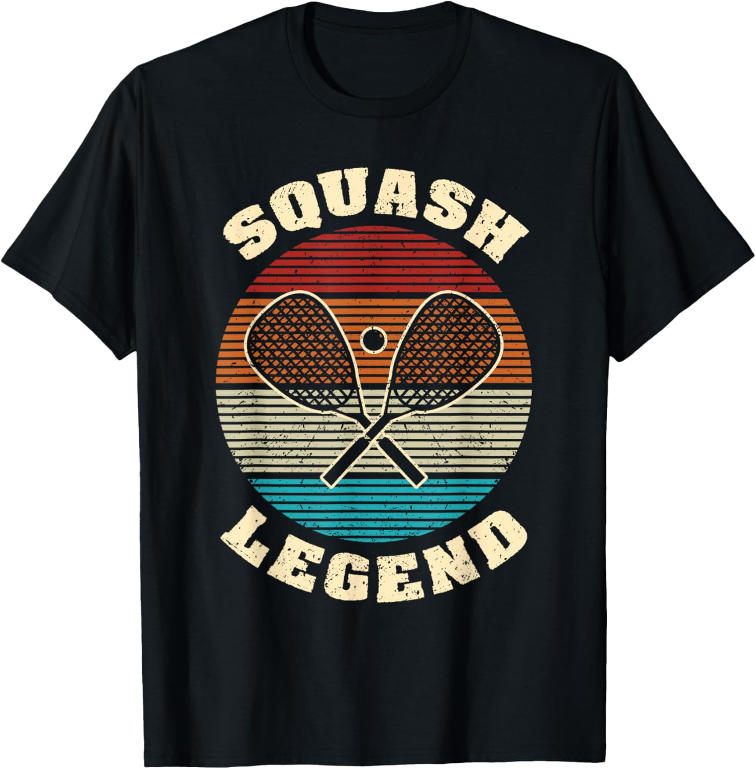 Premium Daily Comfort - Cool Squash Retro Crossing Rackets Squash ...