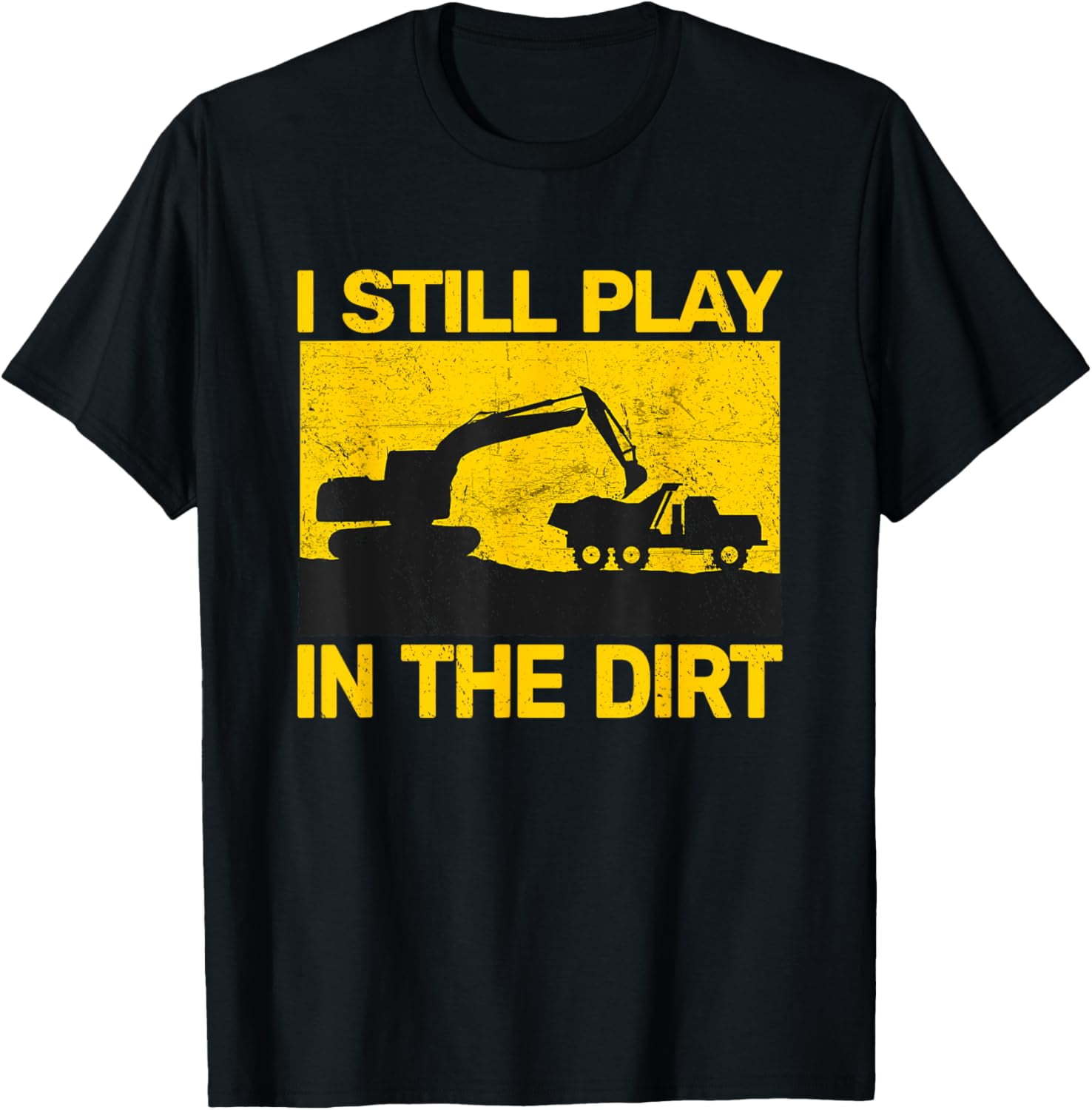 Premium Daily Comfort - vintage construction equipment heavy work funny ...