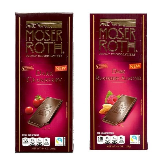Premium Dark Chocolate Assortment Raspberry Almond & Cranberry Privat ...