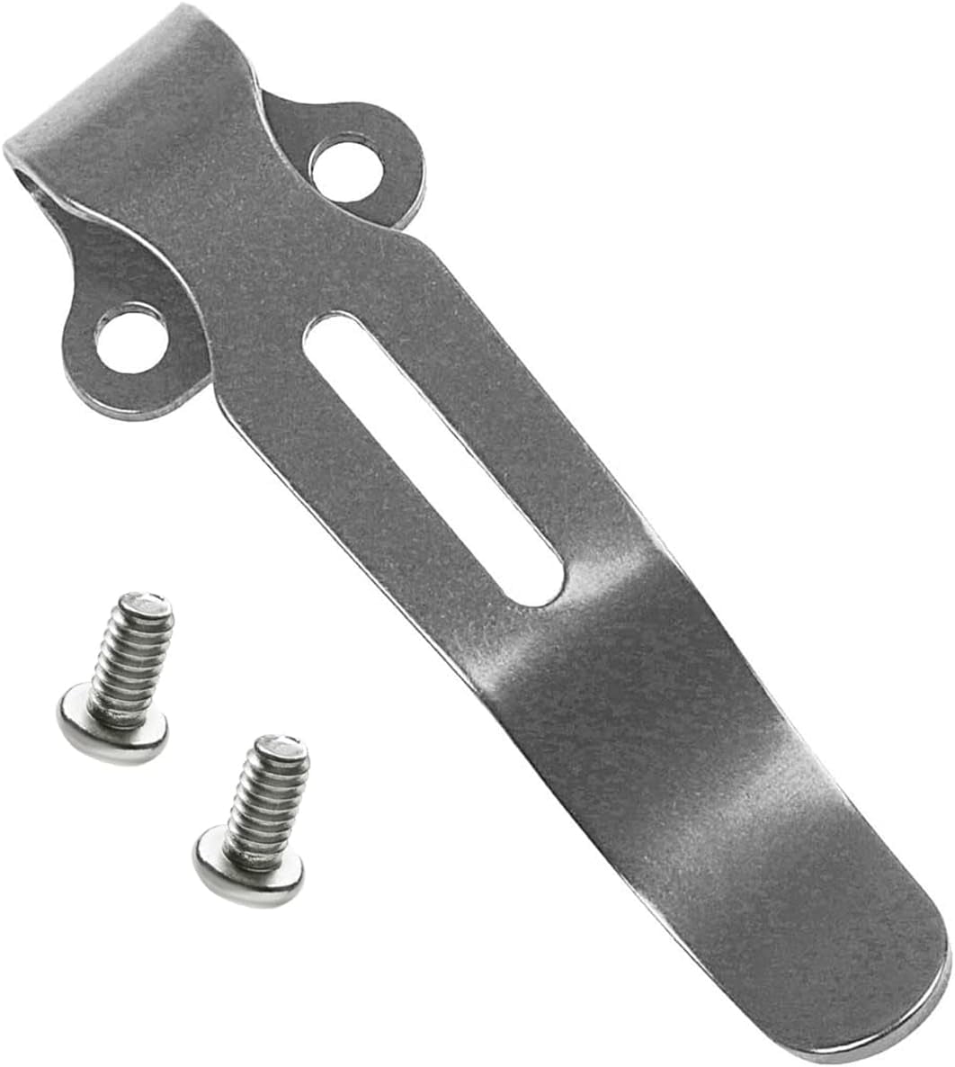 Premium Deep Carry Pocket Clip Set - Stainless Steel, Compatible with ...