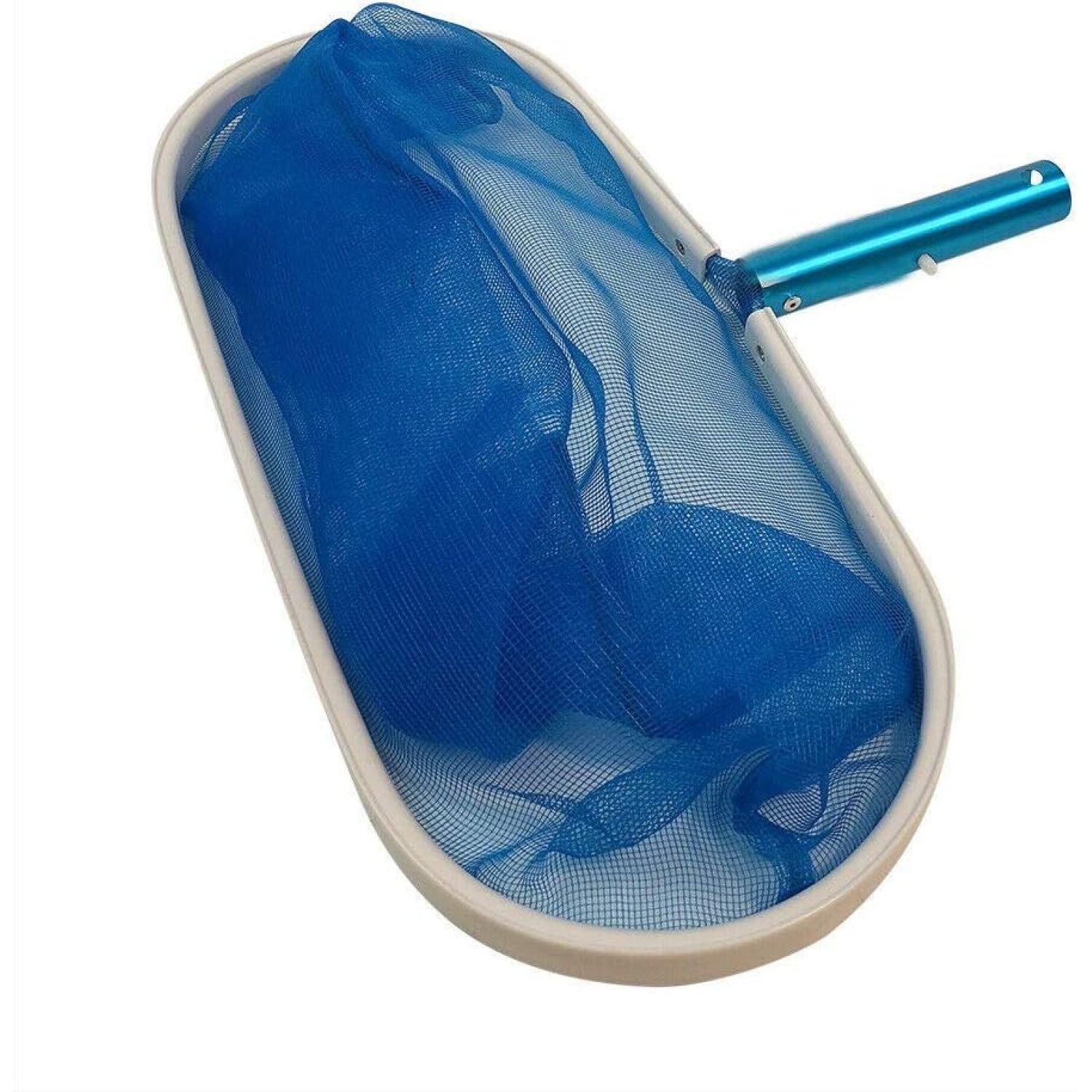 Premium Deep Leaf Rake with Aluminum Frame for Swimming Pools & Spas ...