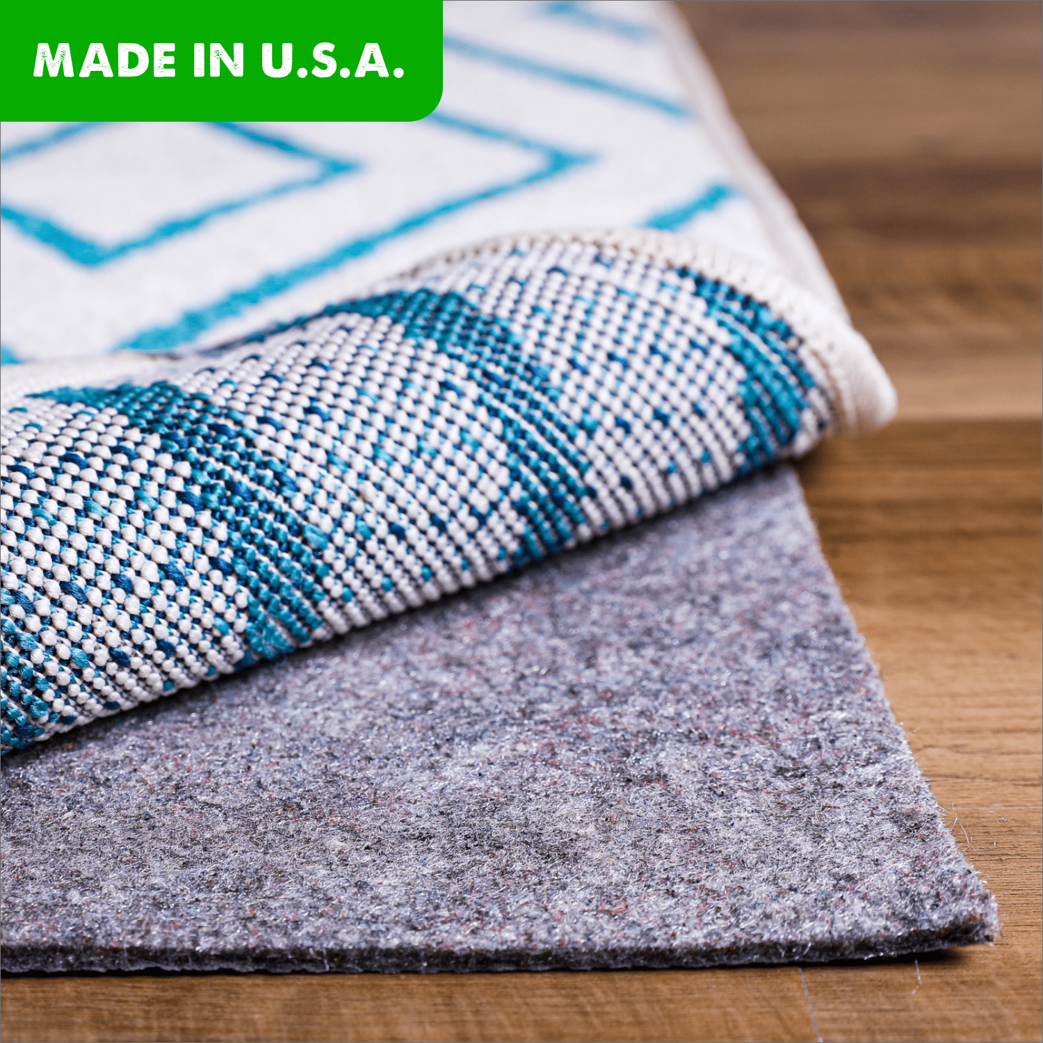 Premium Deluxe Cushioned Non-Slip Rug Pad 10 x 14 ft by Slip-Stop ...