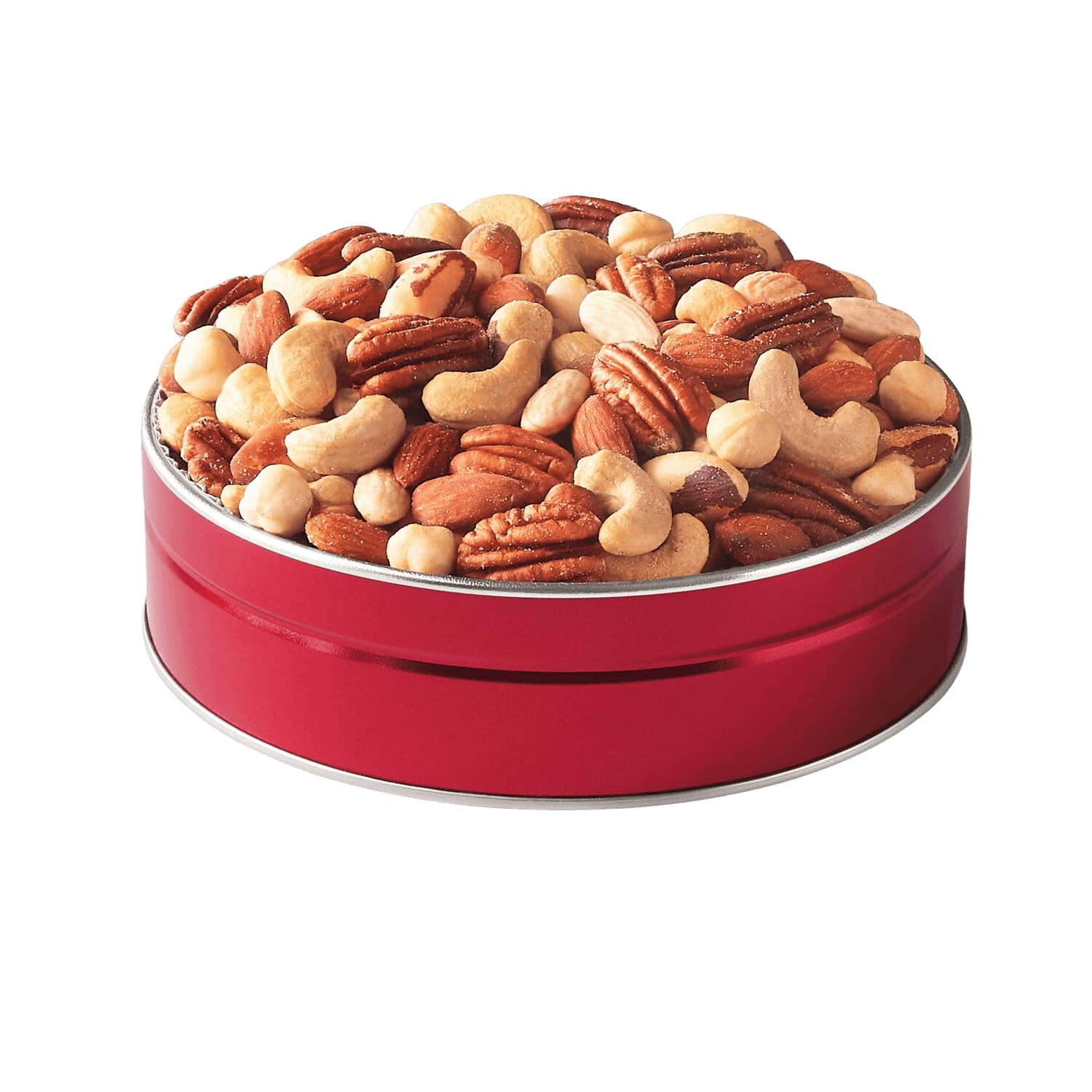 Premium Deluxe Mixed Nuts in Gift Tin - Pecans, Almonds, Cashews ...