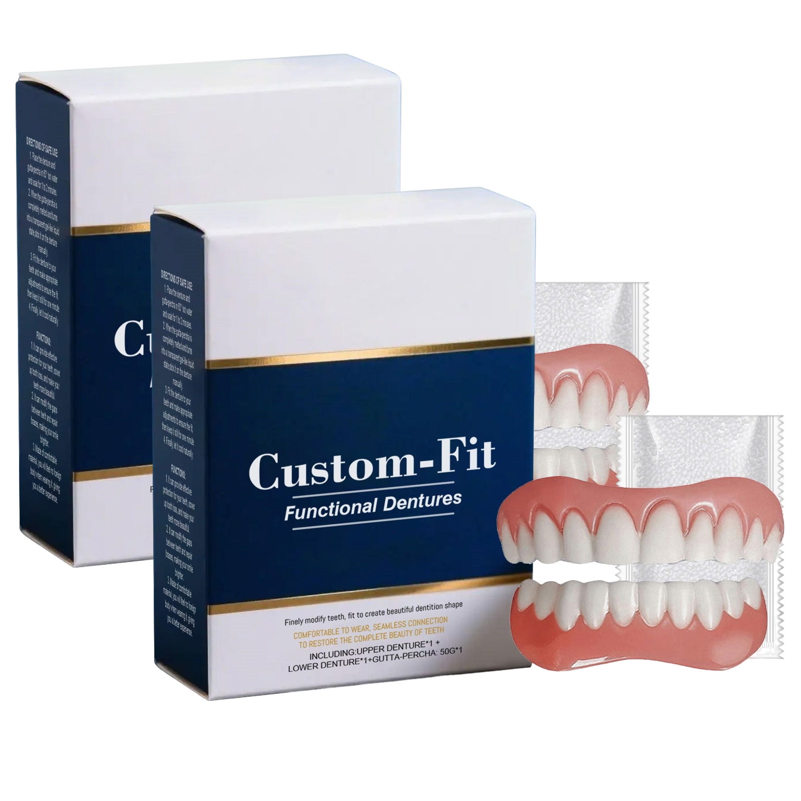 Premium Dentures, Full Denture Set,Advanced Customized Full Denture Set ...