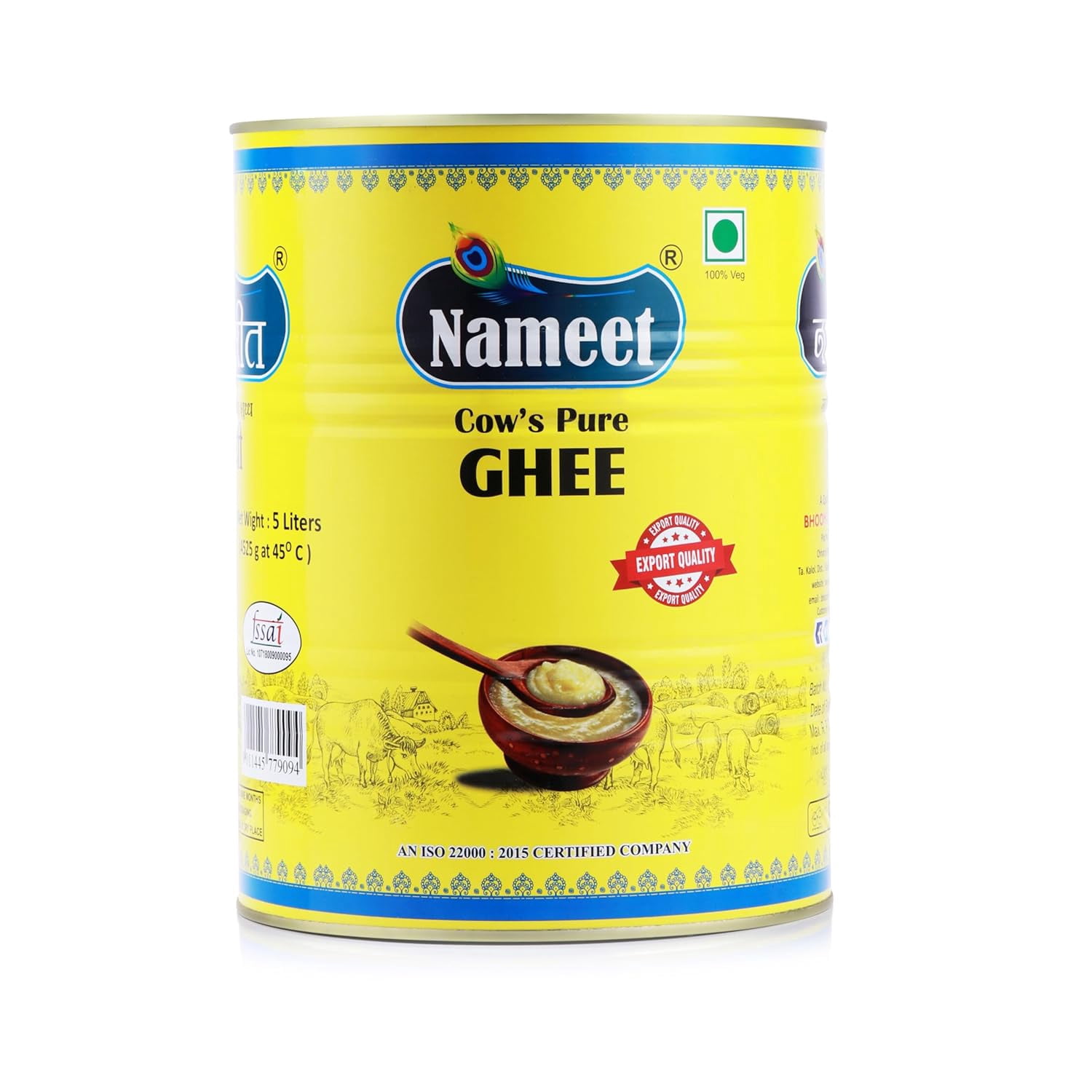 Premium Desi Cow Ghee By Nameet | Rich In Nutrients & Healthy Desi Cow ...