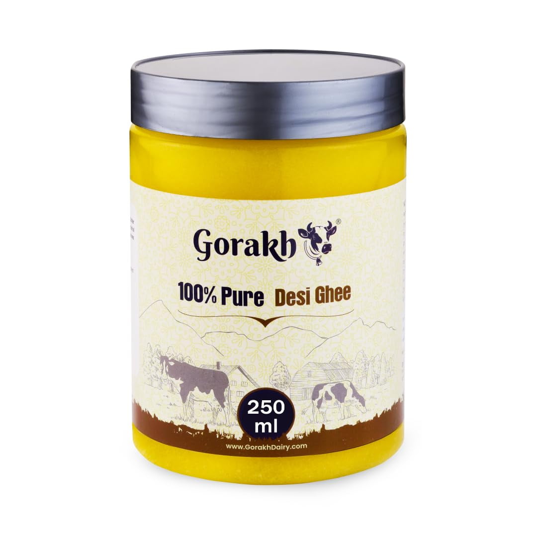 Premium Desi Ghee By Gorakh | Good Source Of Protein Fiber Healthy ...