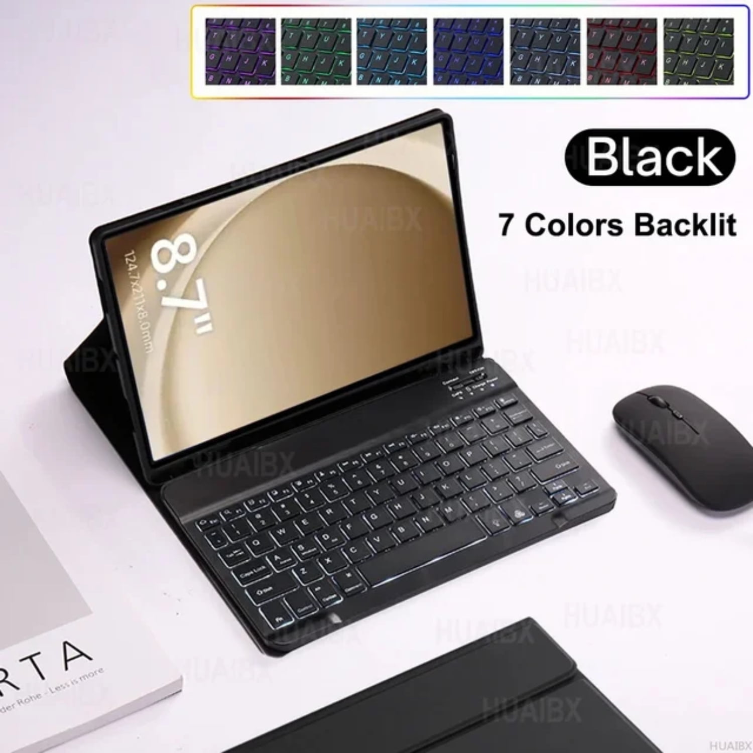 Premium Detachable Keyboard Cover - Protective Case for Tab A9 8.7 Inch ...