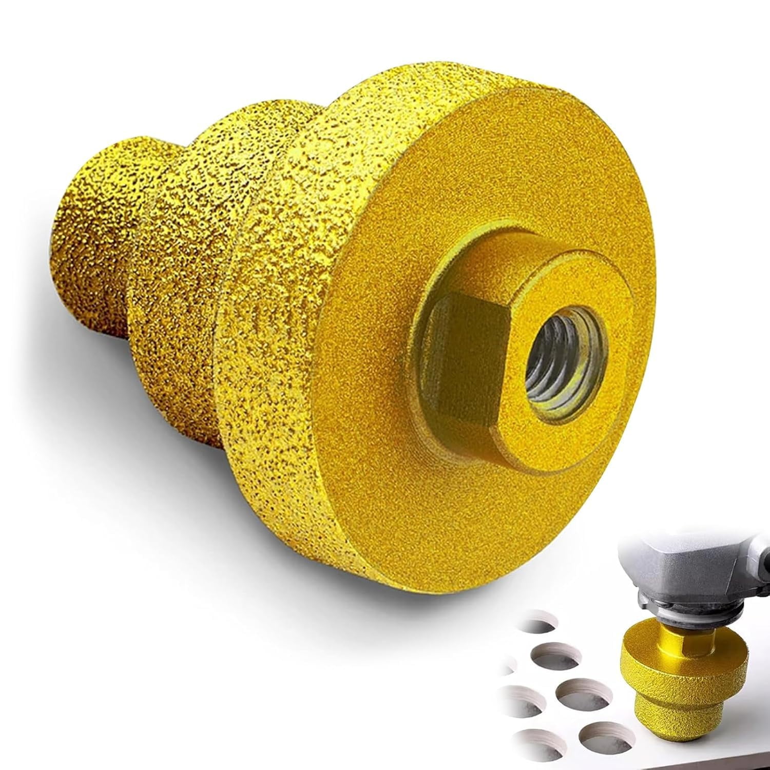 Premium Diamond Core Drill Bit Set - 20-35-50mm Stepped Pagoda Design ...