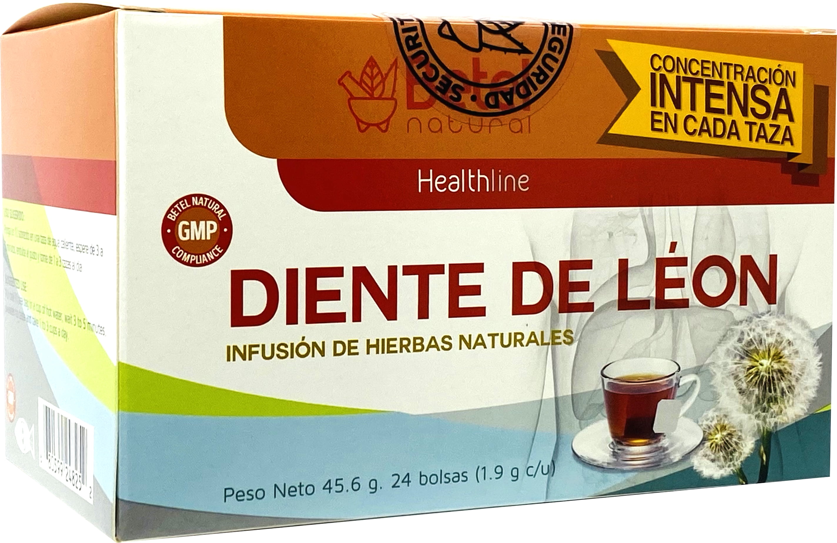 Betel Natural Premium Dandelion Detox Tea - 24 Bags, Organic for Liver ...