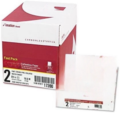 Premium Digital Carbonless Paper, White, Yellow - Walmart.com