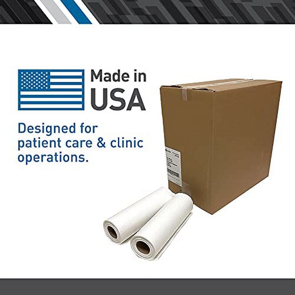 Premium Disposable Headrest Paper Rolls for Exam Tables, Smooth ...