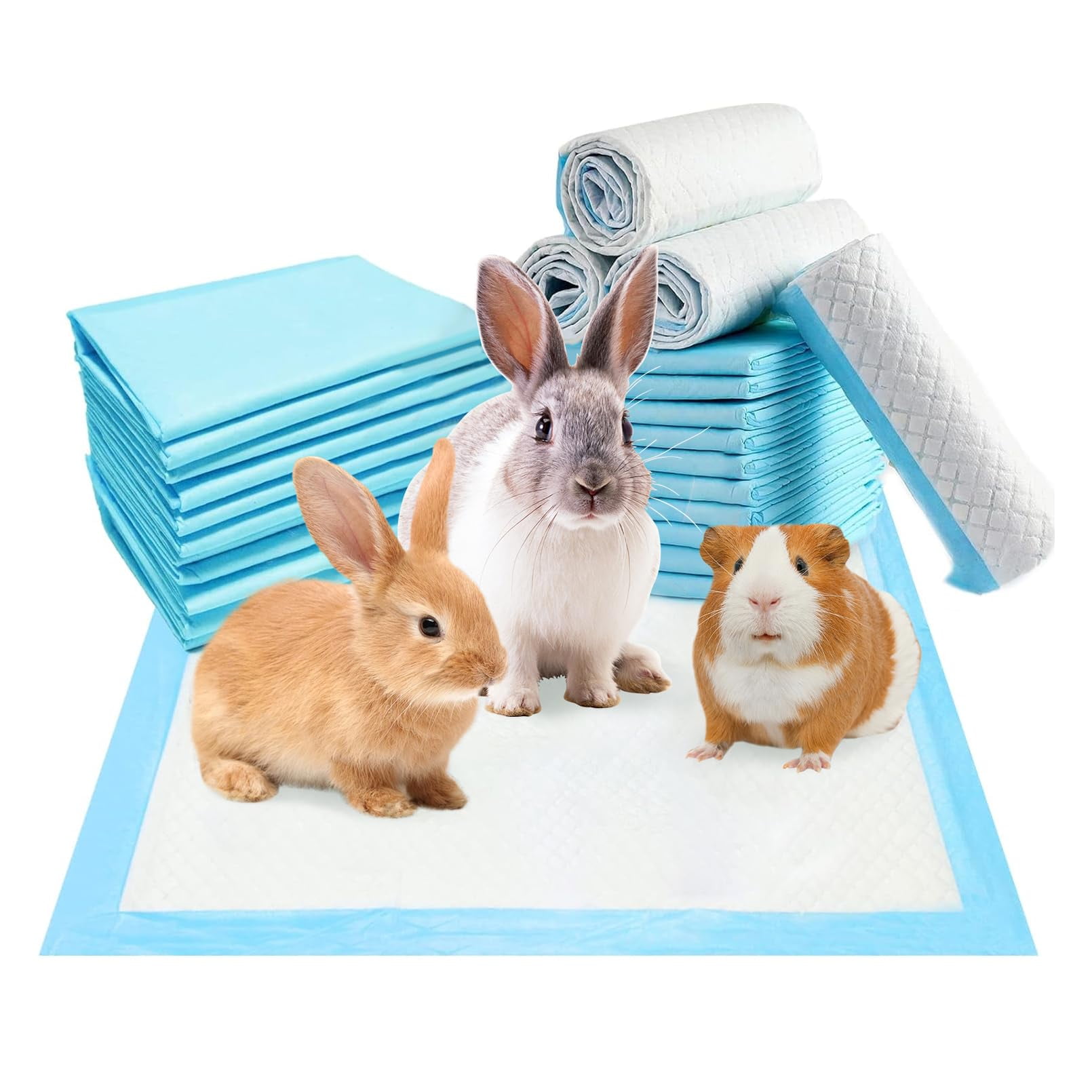 Premium Disposable Training Pads 13" x 18" Rabbit Disposable Potty ...