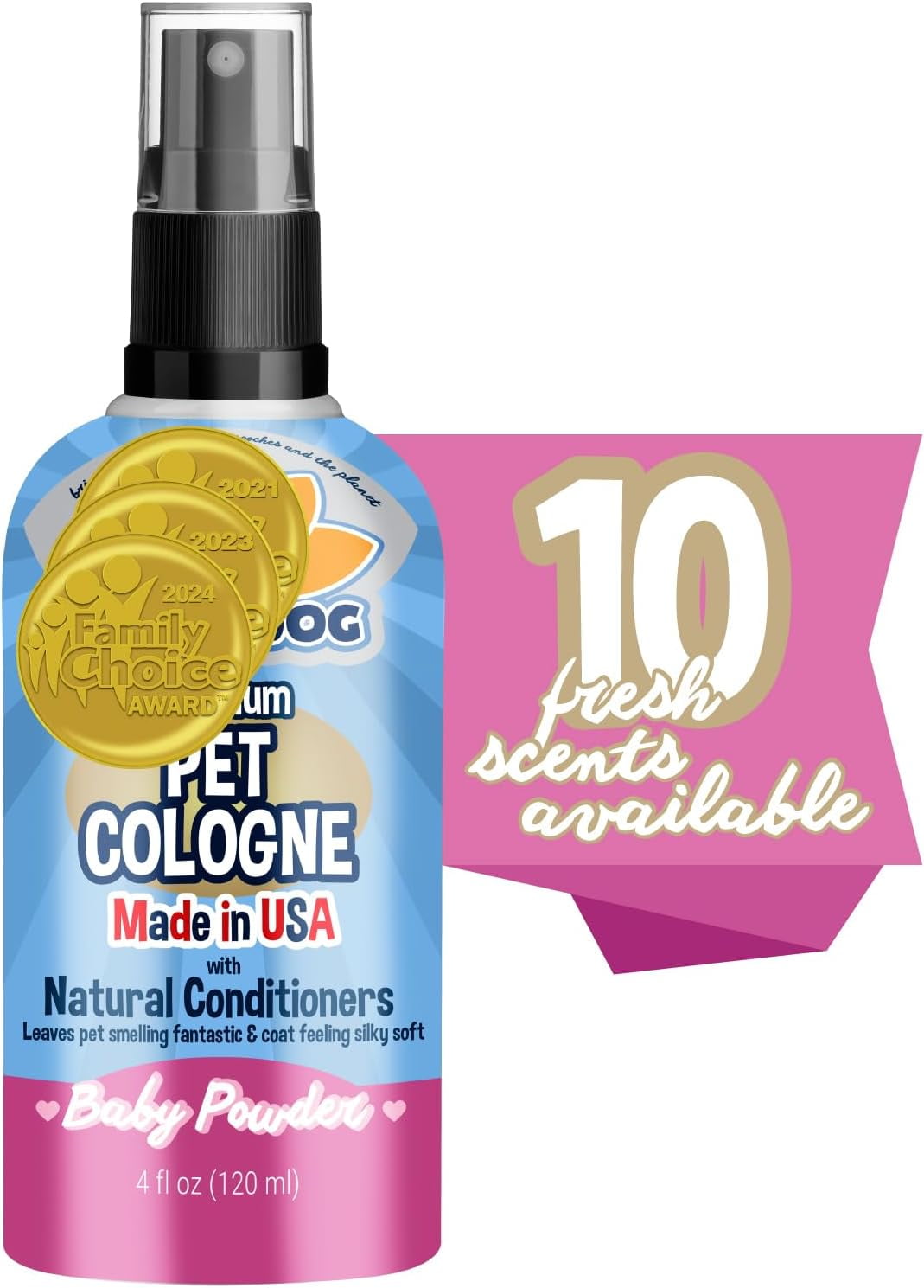 Premium Dog Cologne - Deodorizing Dog Perfume & Conditioner for Dogs ...