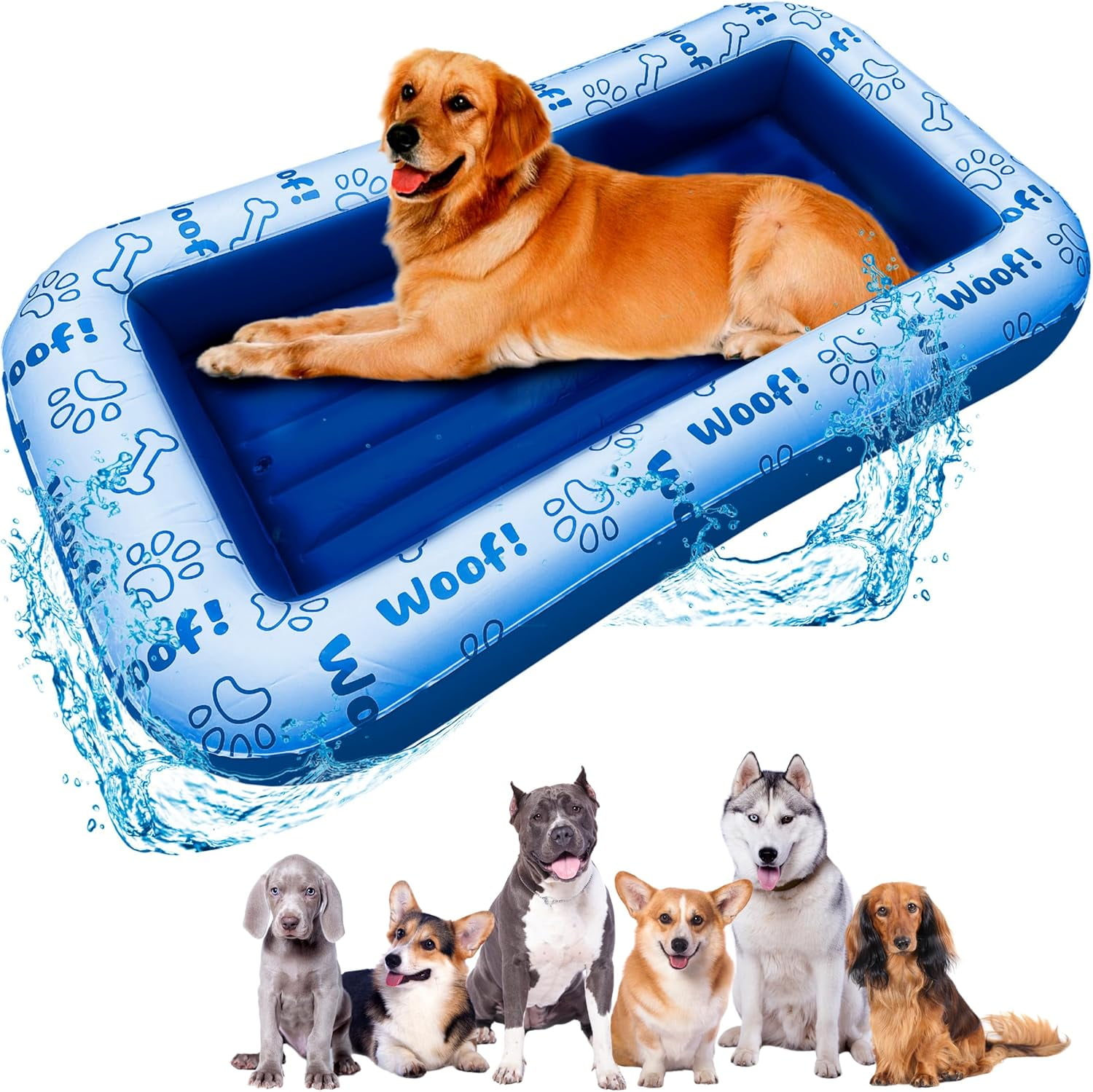 Premium Dog Pool Float for Large Dogs - Enhanced Safety, Premium ...