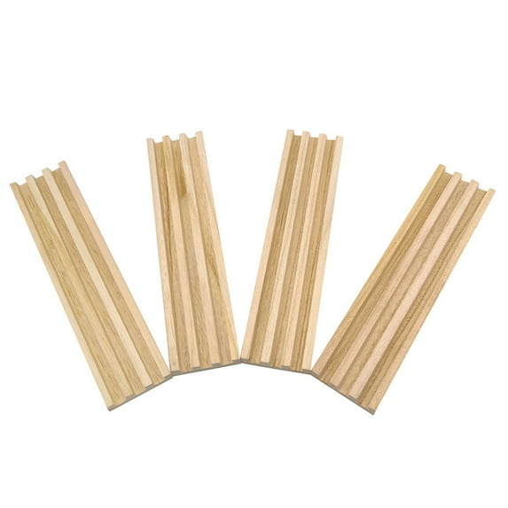 Premium Domino Racks/Trays Set of 4 - Tile Holders for Mexican Train ...