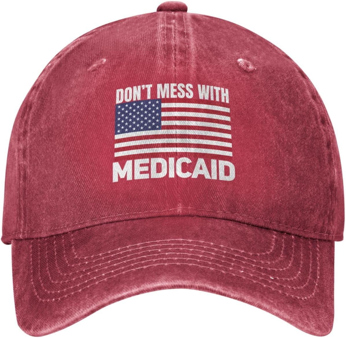 Premium Don’t Mess with Medicaid Adjustable Baseball Cap for All ...