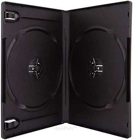 Premium Double 2- DVD Cases in 14mm Standard Thickness with Side-by ...