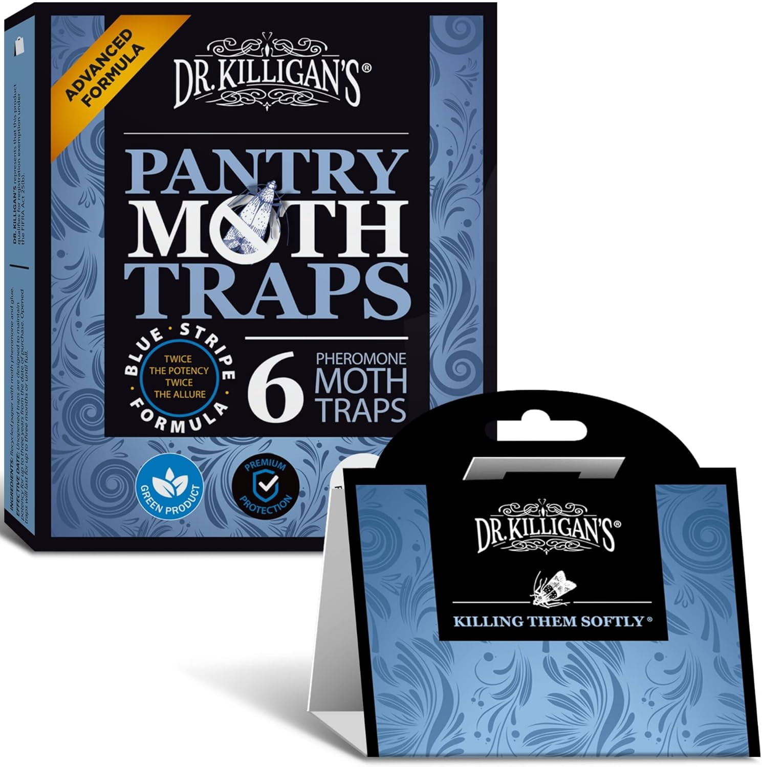 Premium Double Potent Pantry Moth Traps with Pheromones Prime, Indian ...