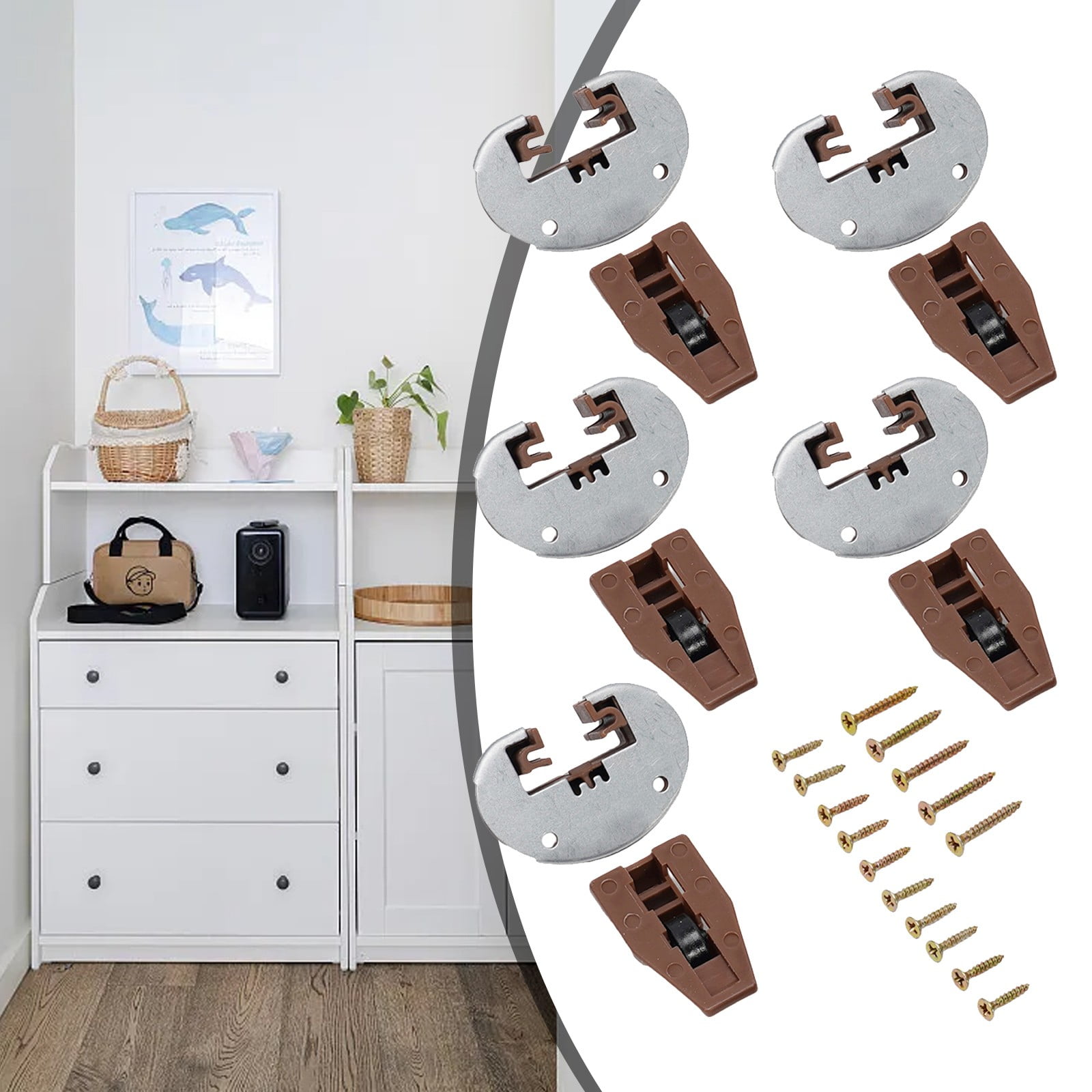 Premium Drawer Repair Kit for Replacement Part And Improved Drawer ...