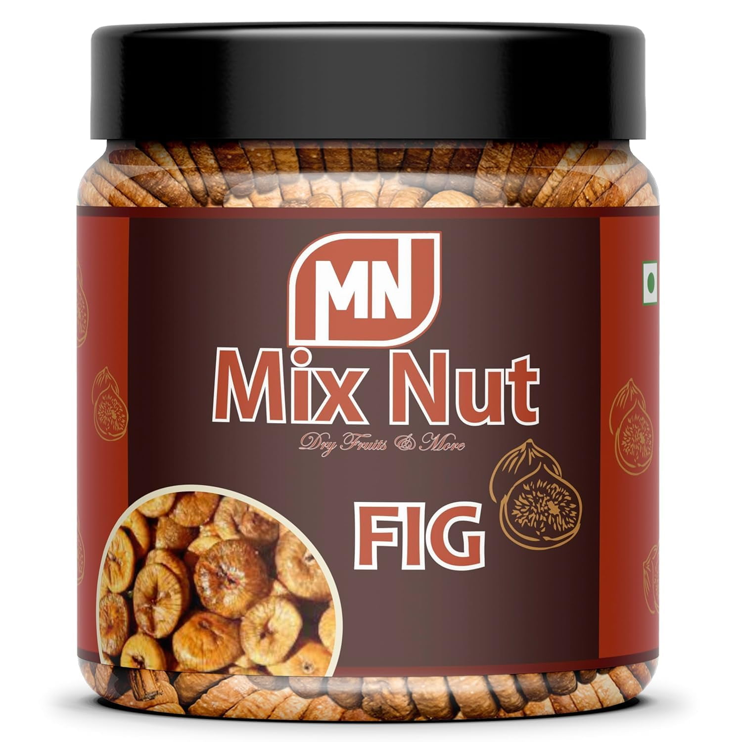 Premium Dried Afghani Anjeer Dried Figs By Mix Nut 250gm, | Rich Source Of Fibre Calcium & Iron ...