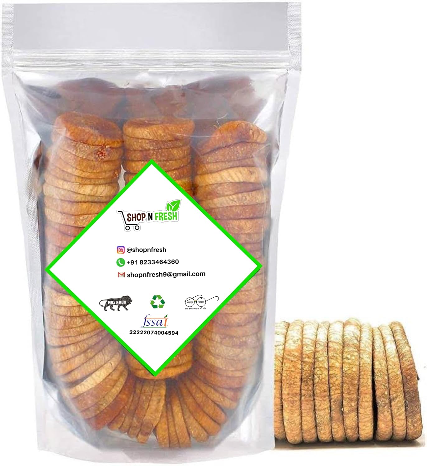 Premium Dried Fig Dry Fruits Afghani Anjeer By Shop N Fresh 800gm ...