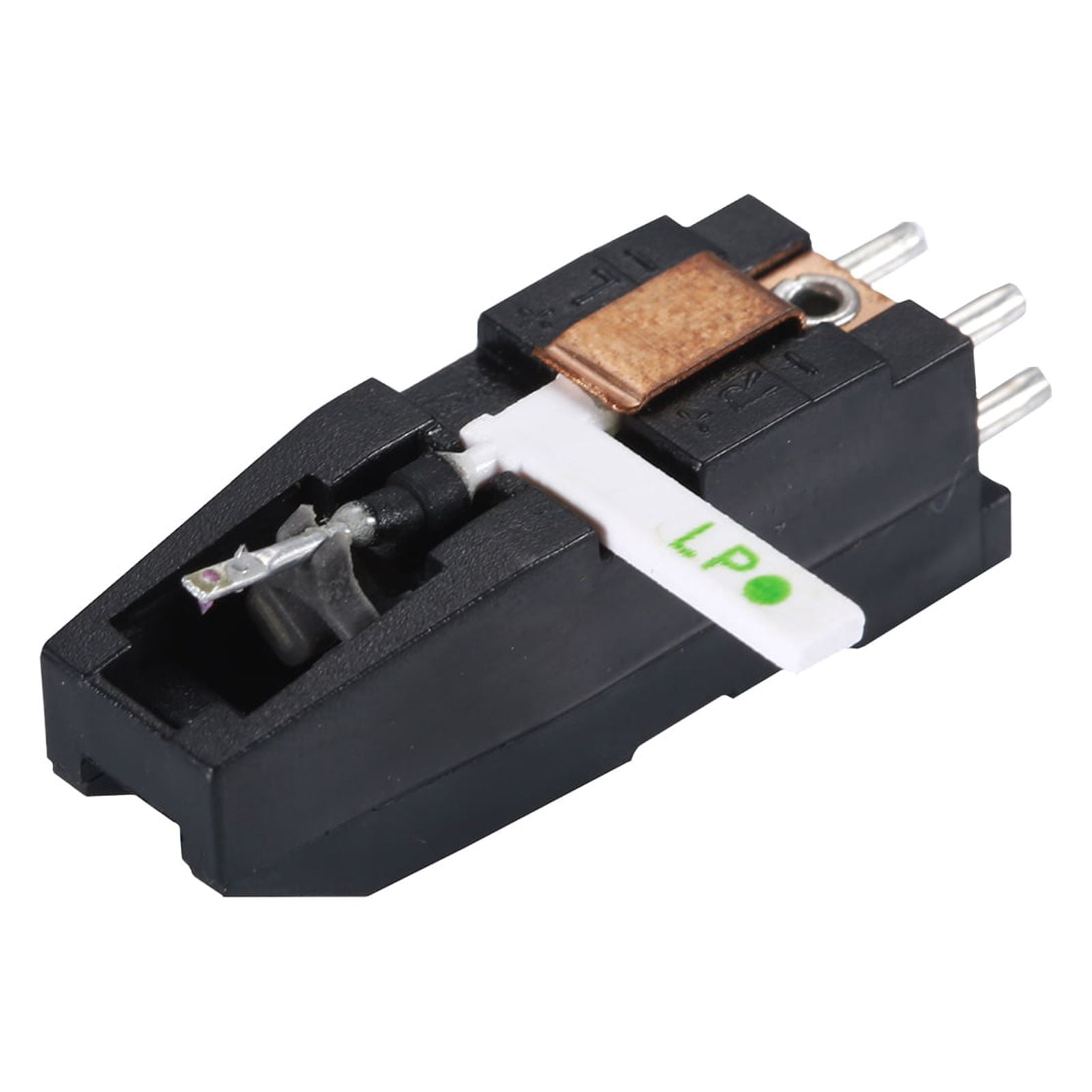 Premium Dual Stereo Cartridge with Red Stylus Needle for Vinyl Record ...