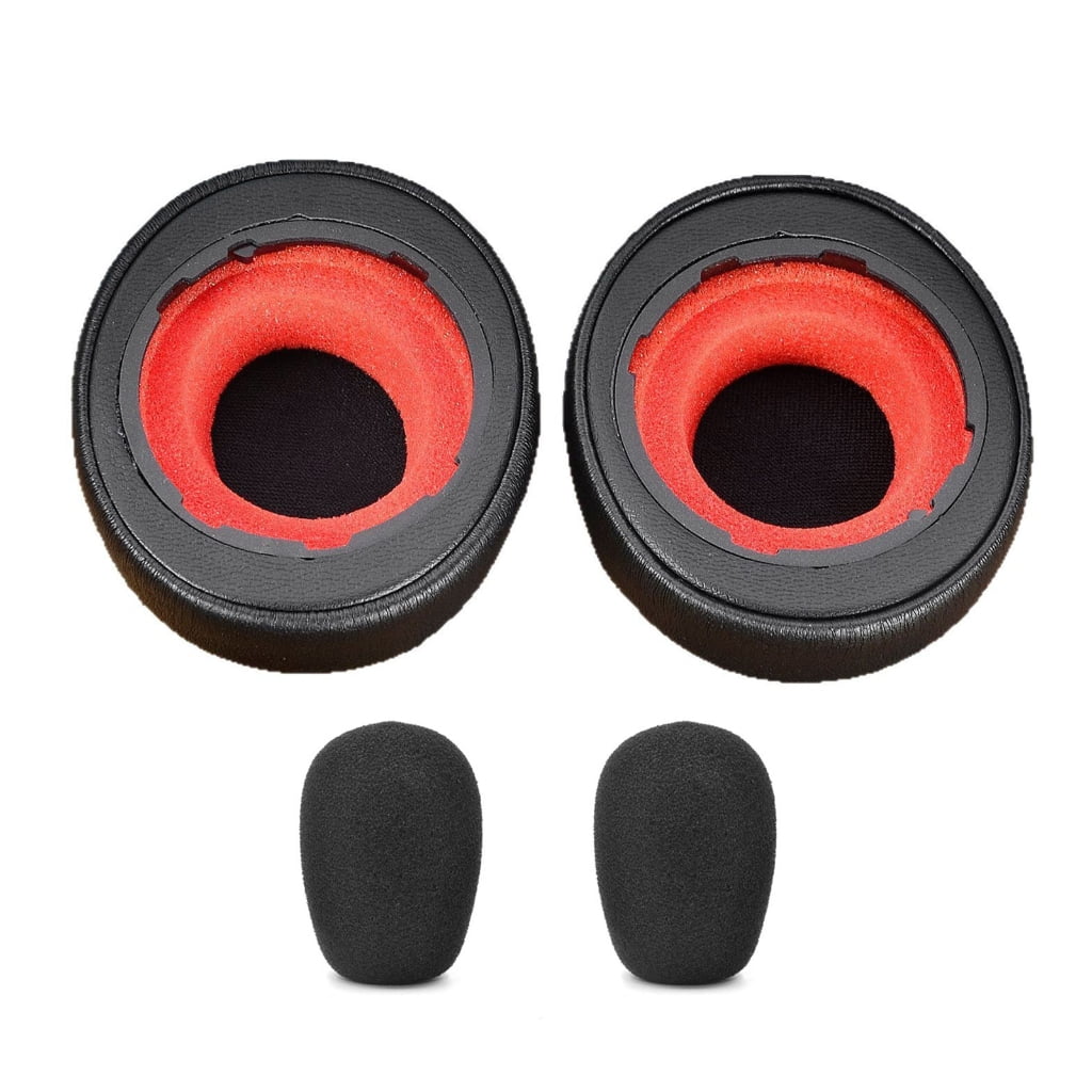 Premium Ear Cushions Microphone Windshield Sponge Covers for Evolve2 55 ...