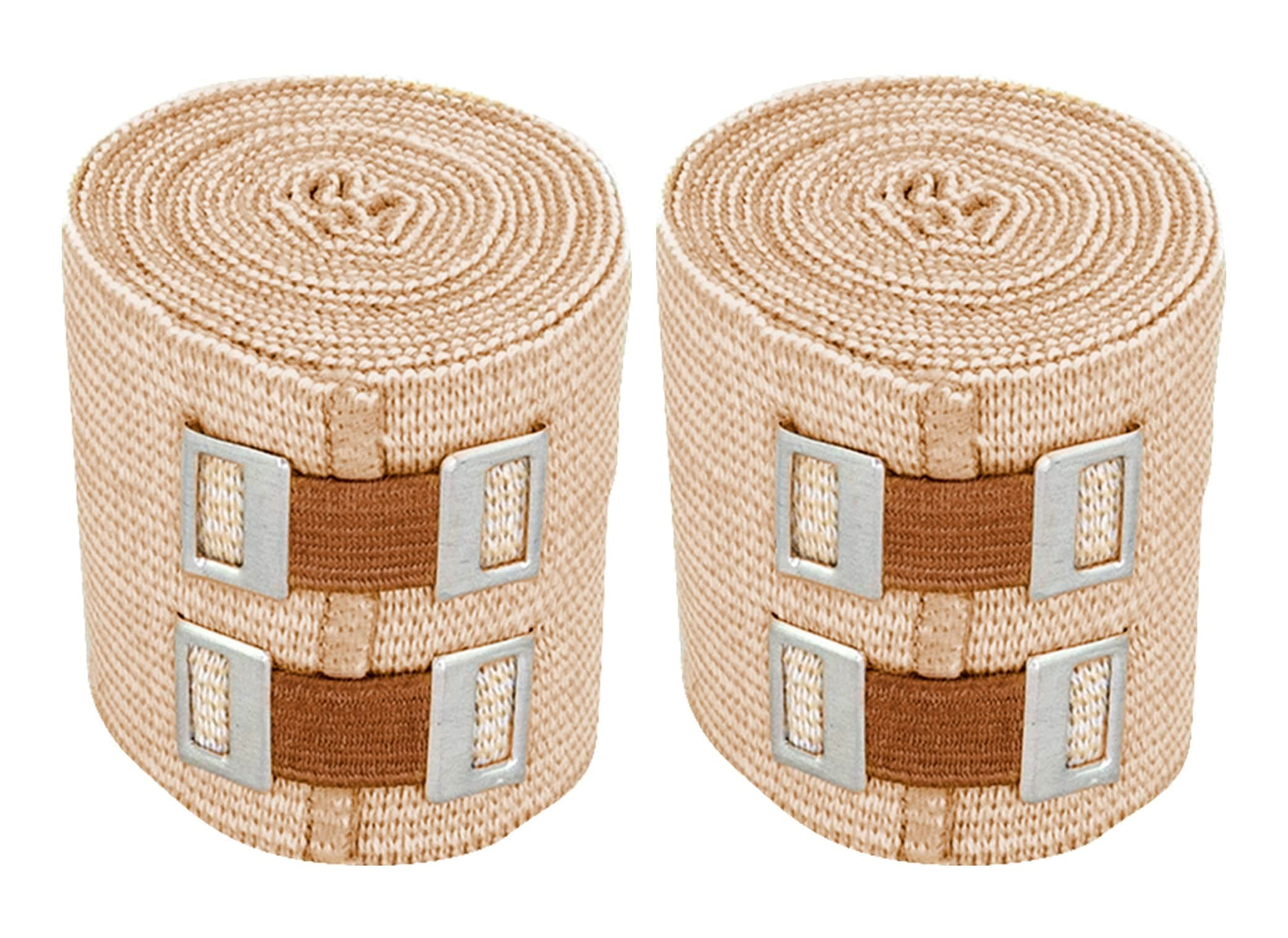 Premium Elastic Bandage Wrap (2" Wide, 2 Pack) - Made of USA Grown ...