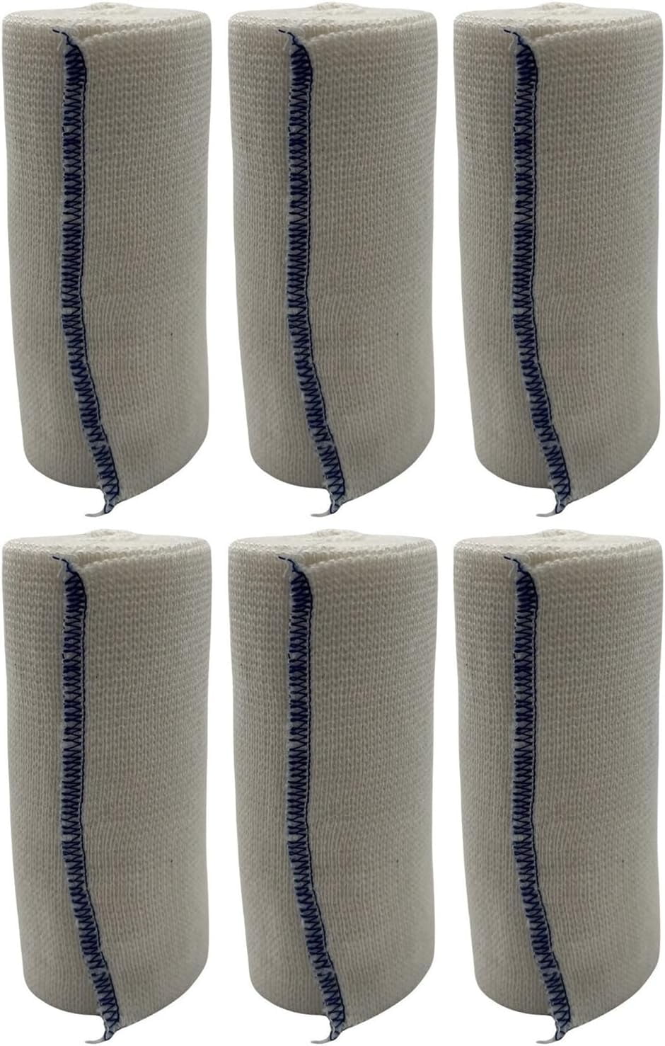 Premium Elastic Bandages with Velcro Closure Compression Bandage, 4" x ...