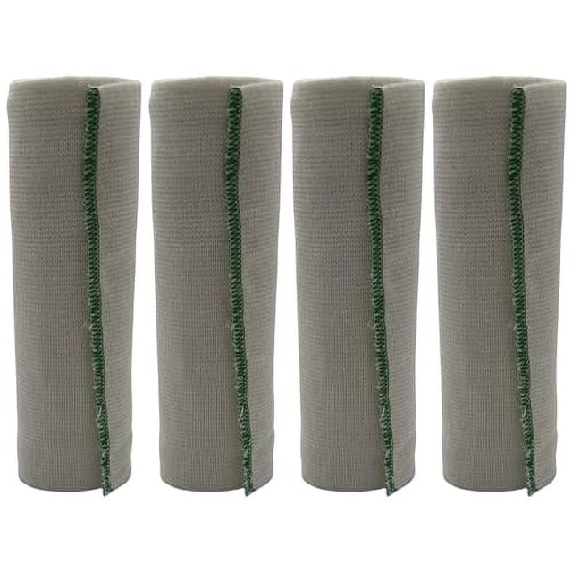 Premium Elastic Bandages with Velcro Closure Compression Bandage, 6" x ...