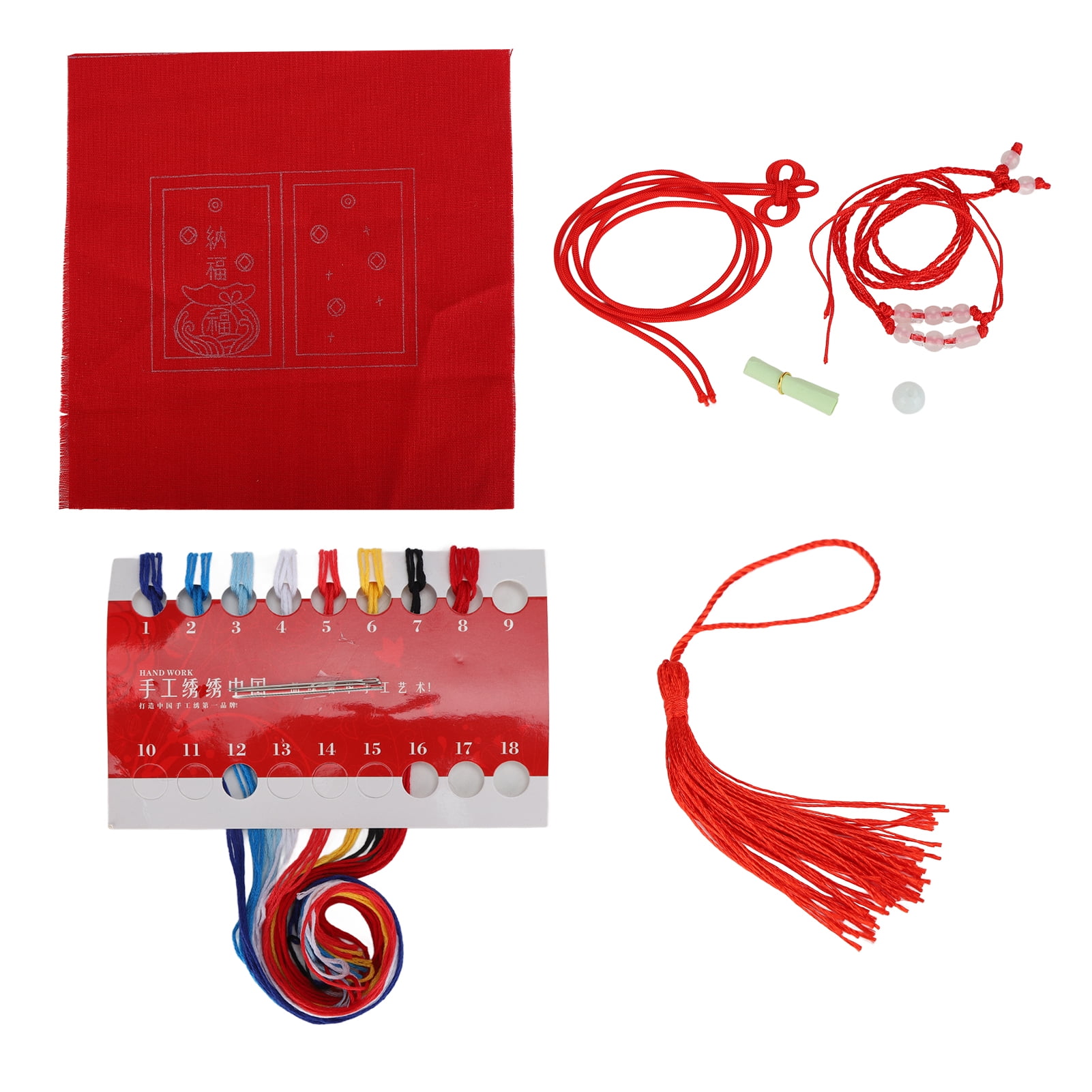 Premium Embroidery Kit for Kids & Women, Small Coin Purse DIY Hand ...