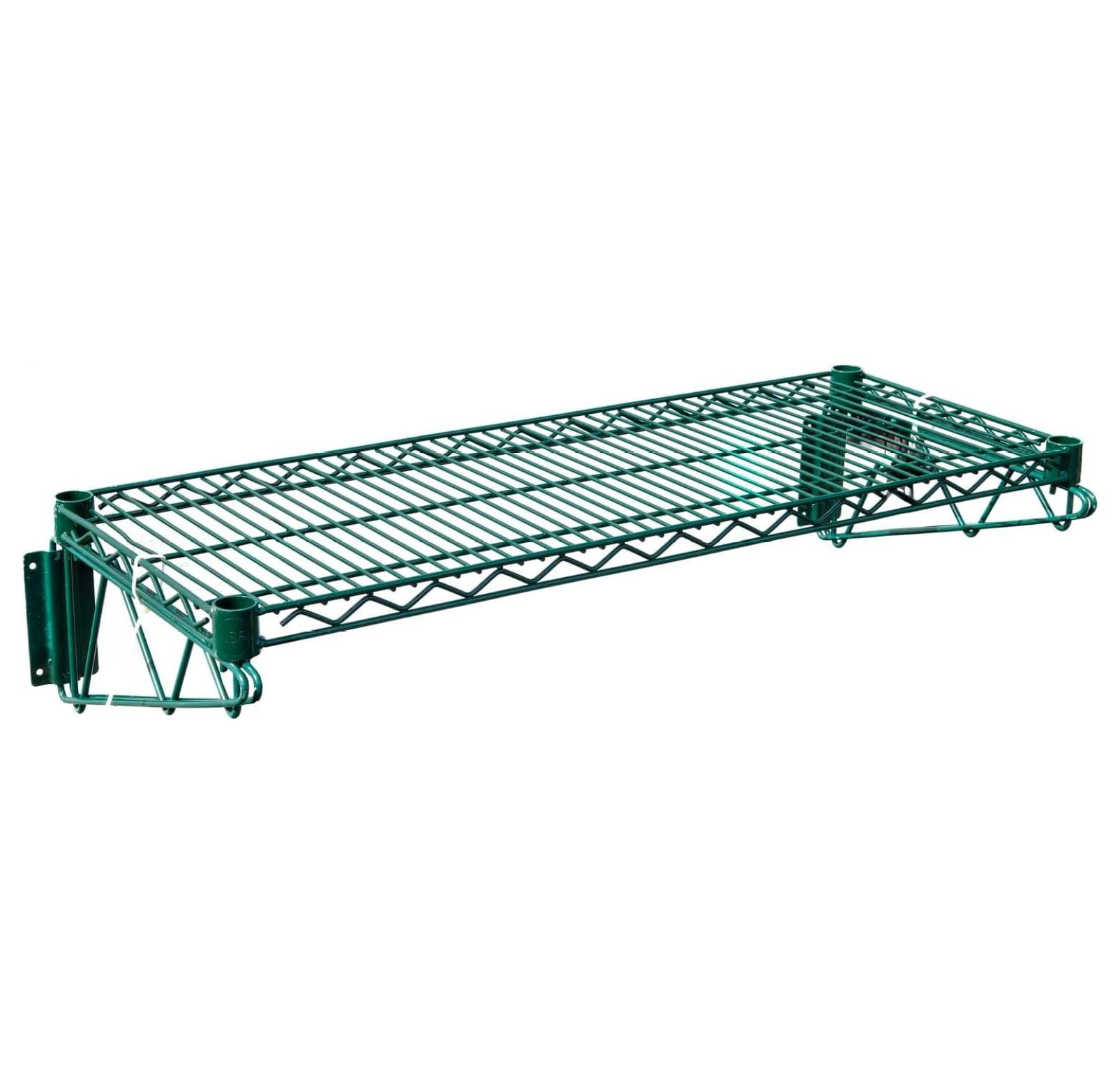 Premium Epoxy Green Wire Wall Shelf - Durable Storage, Utility, Food ...