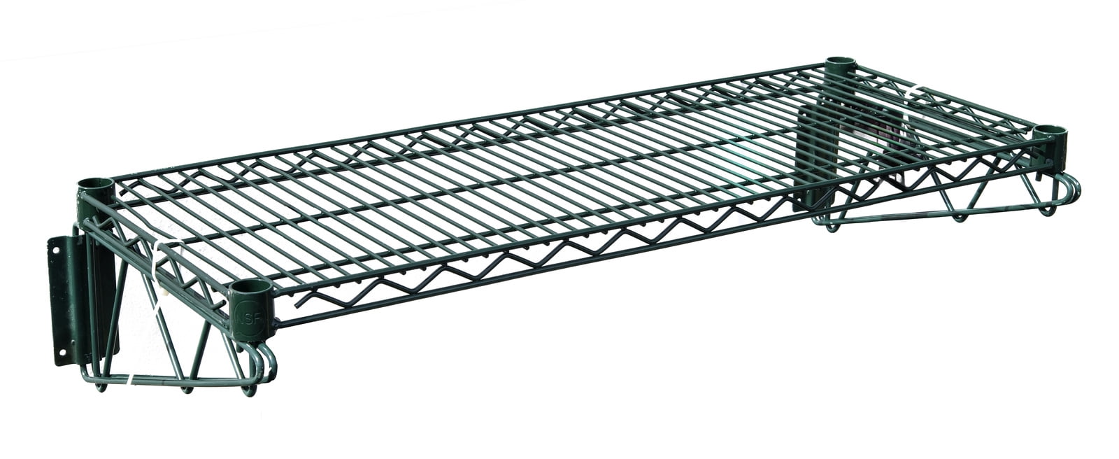 Premium Epoxy Green Wire Wall Shelf - Durable Storage, Utility, Food ...