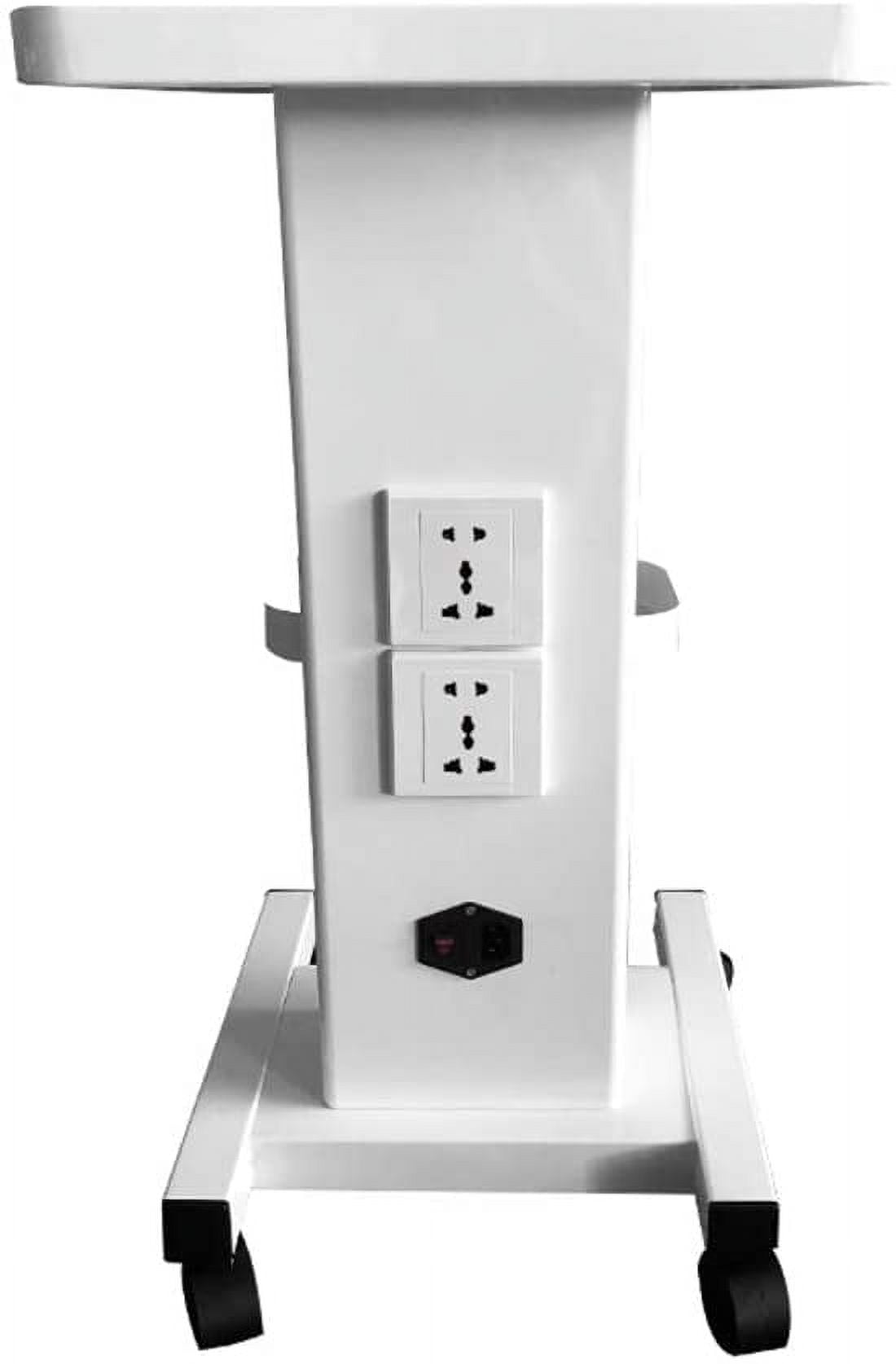 Premium Esthetician Cart with Wheels and Socket - Salon Trolley Cart ...