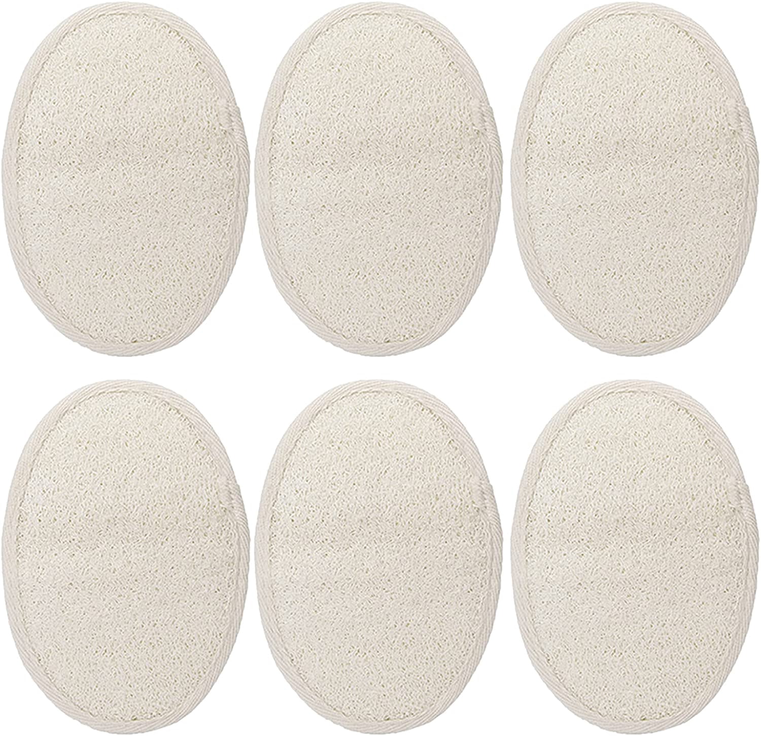 Premium Exfoliating Loofah Pad Body Scrubber, Made with Natural Shower ...