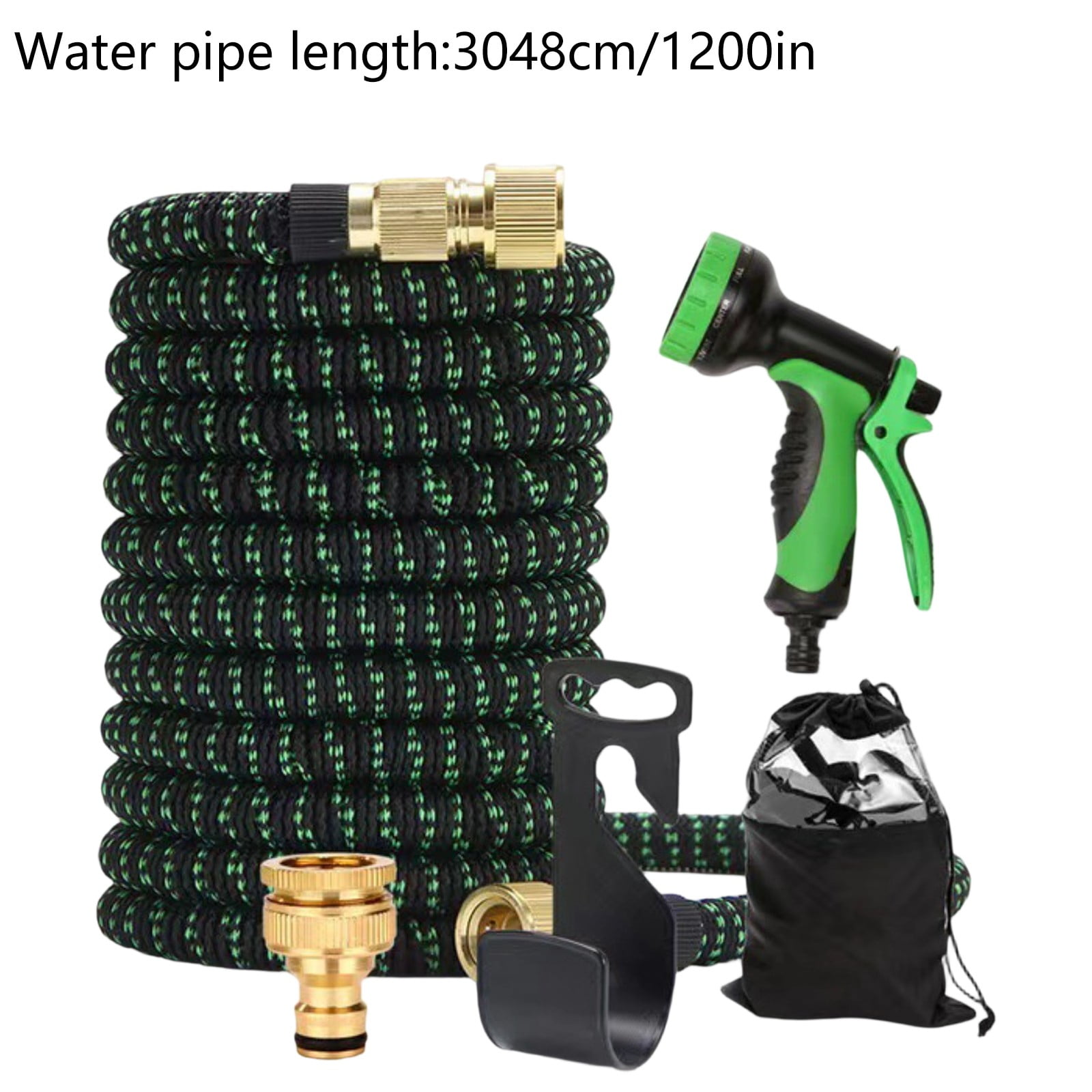 Premium Expandable Garden Hose with Multi-Spray Head, Lightweight ...