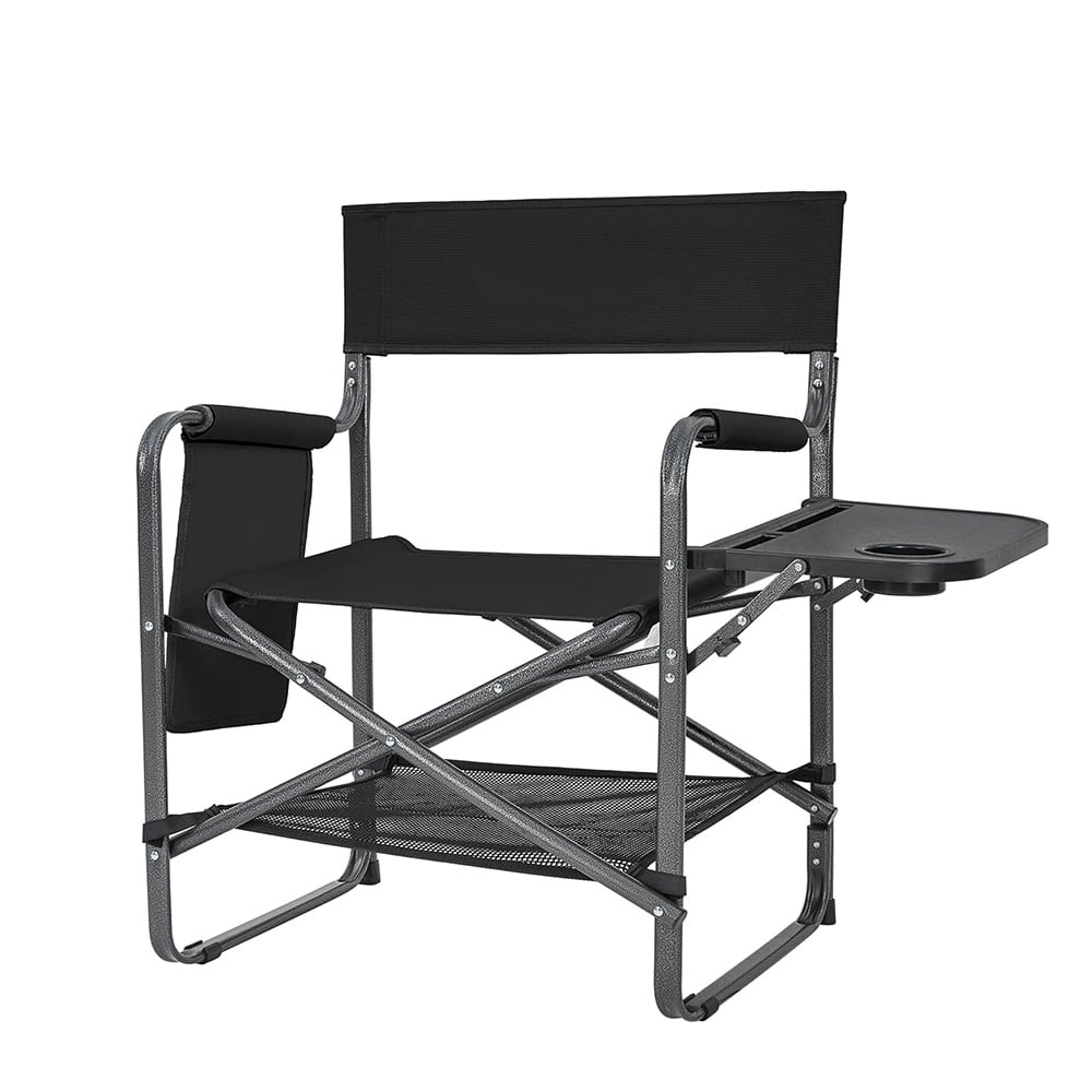 Premium Extra Heavy Duty Wide Camping Directors Chairs, Padded Folding ...