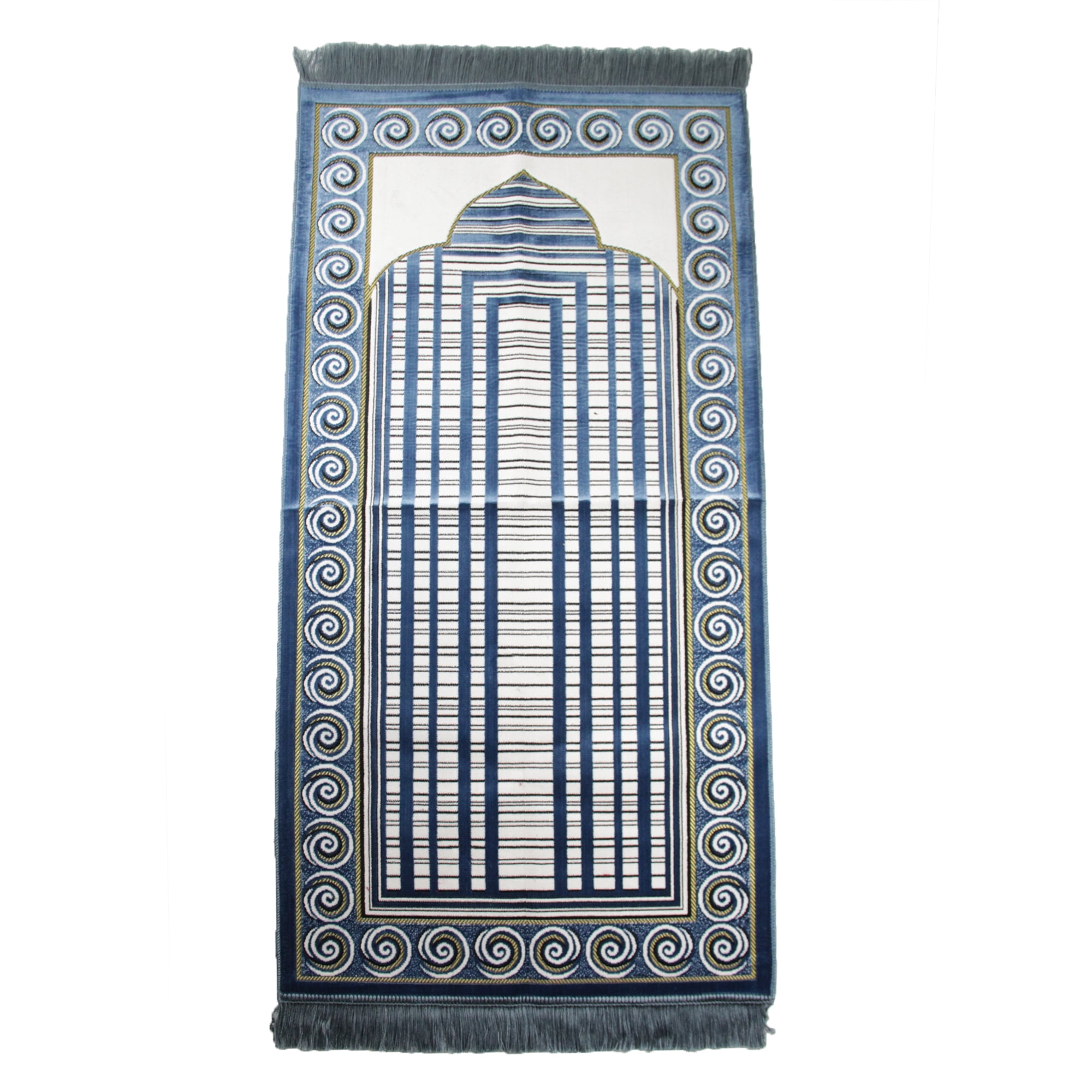 Premium Extra Long Tall Blue Prayer Mat Tall Sajada Soft Janamaz Mat ...